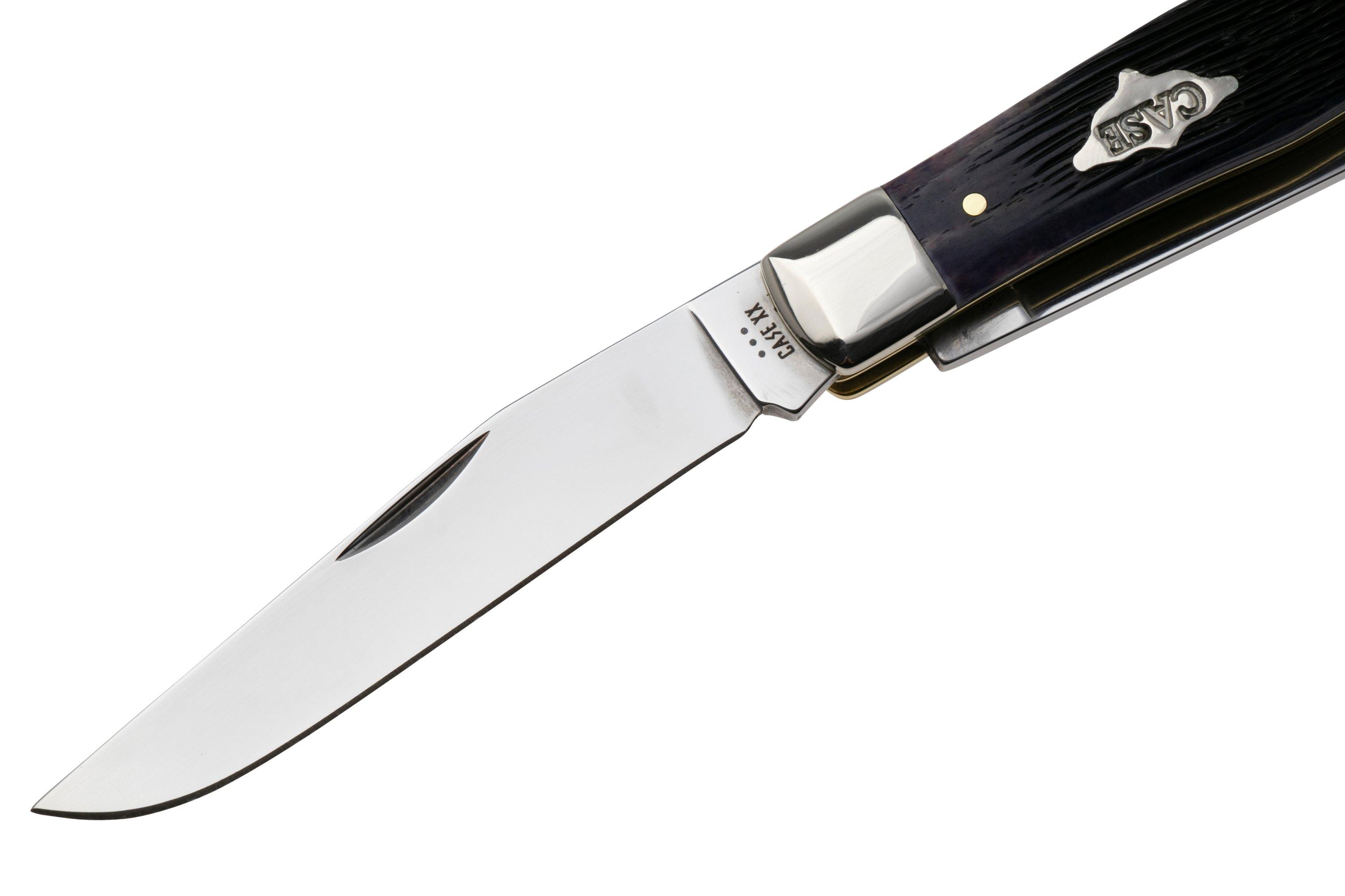 Case Trapper 09700 Purple Bone, Barnboard Jig 6254 SS pocket knife ...