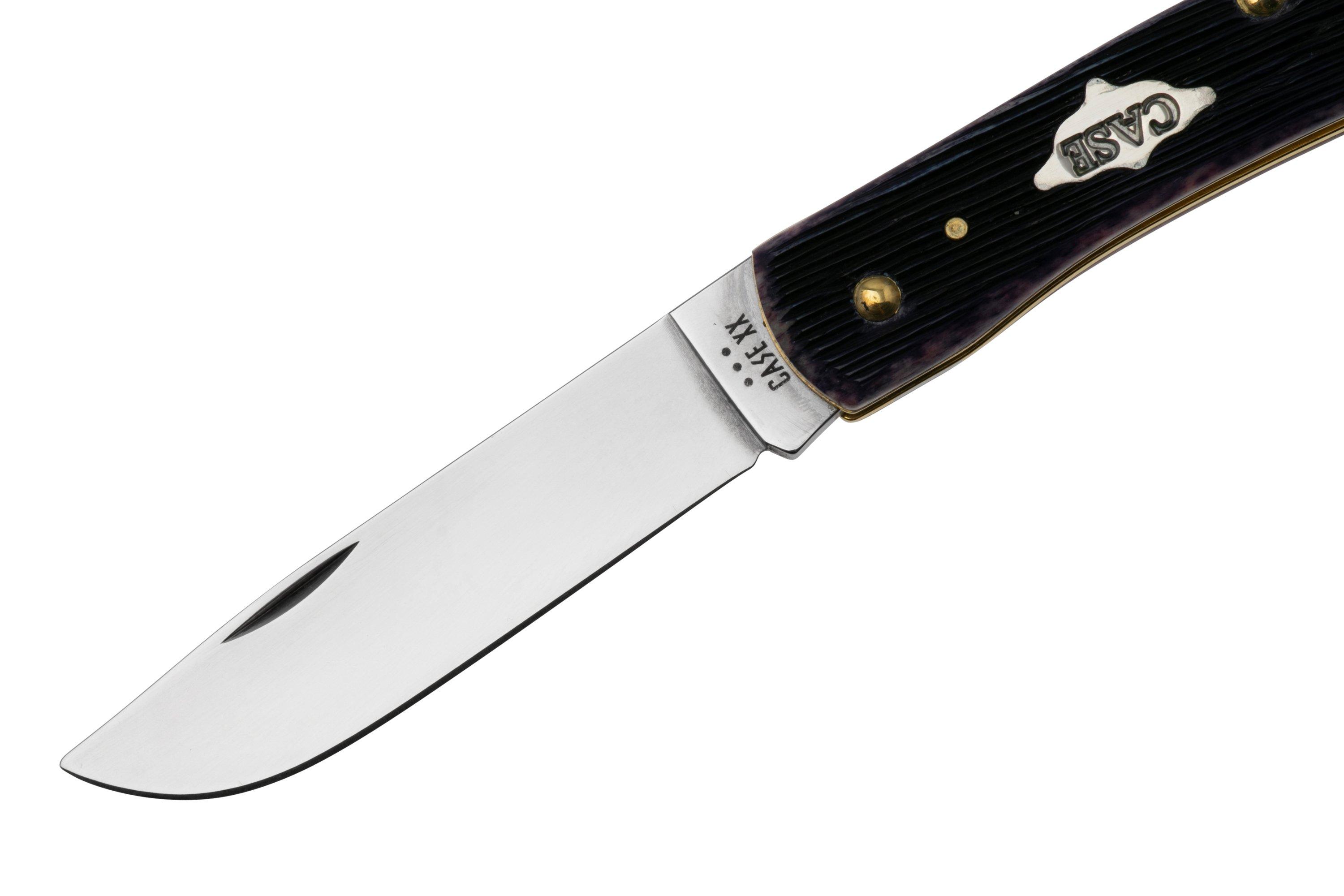 Case Sod Buster Jr 09702 Purple Bone, Barnboard Jig 6137 SS pocket ...