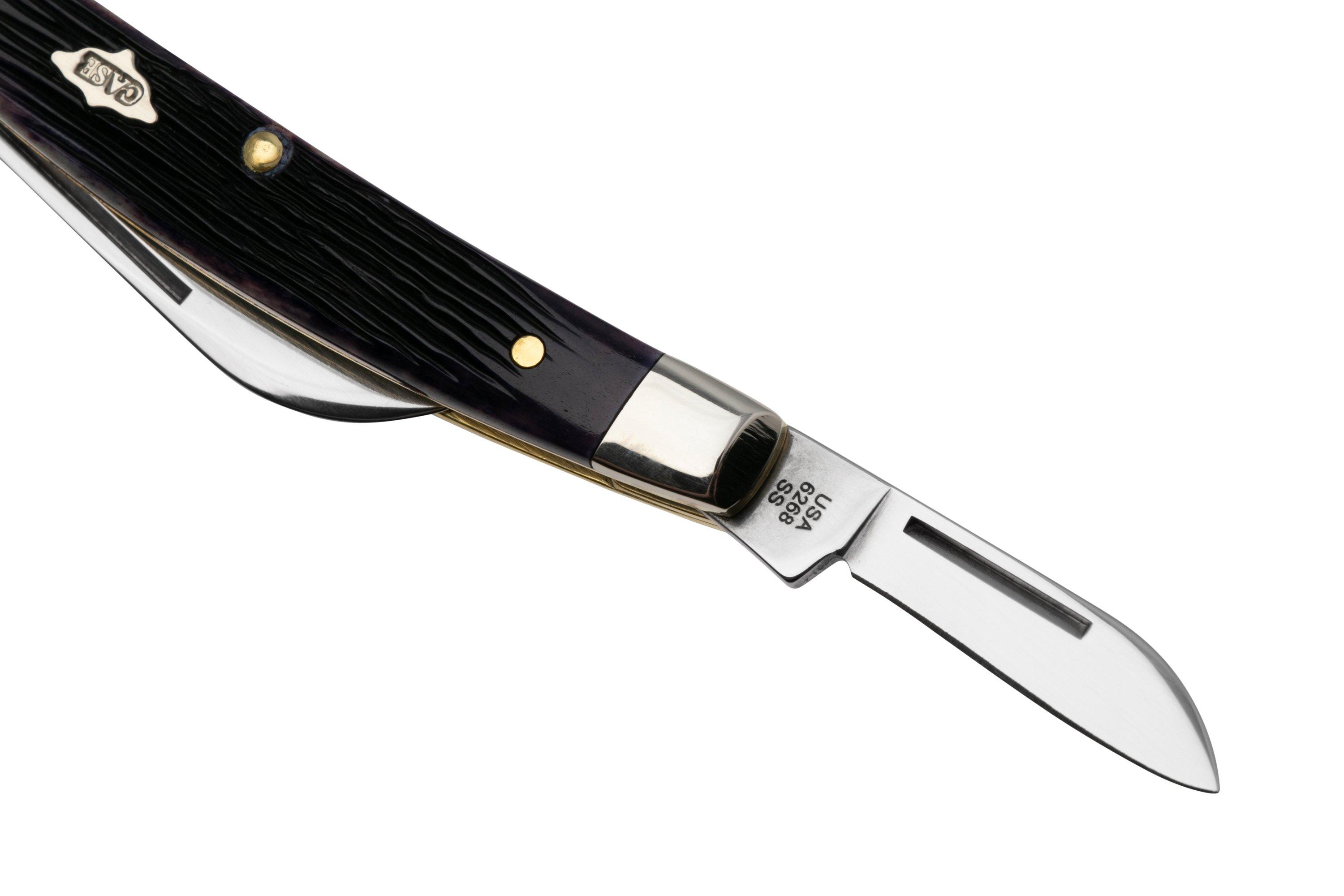 Case Small Congress 09704 Purple Bone, Barnboard Jig 6268 SS pocket ...