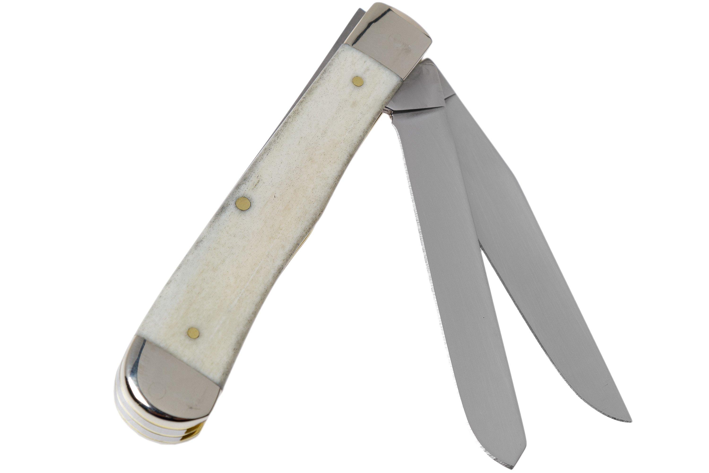 Case Trapper Natural Bone Smooth, Embellished Trapper in Gift Tin ...