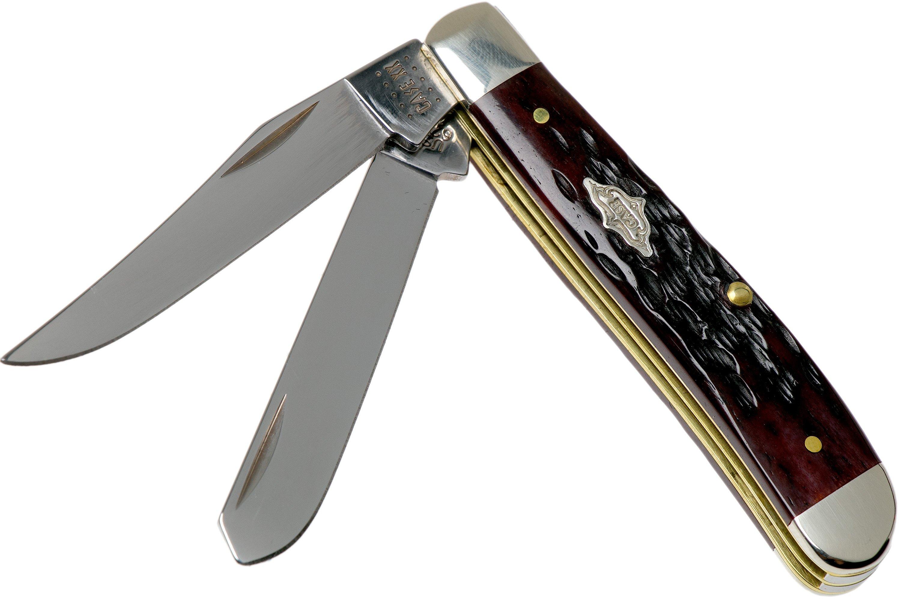 Case Mini Trapper Walnut Jigged Bone, in Cigar Box 10439, 6207 SS ...