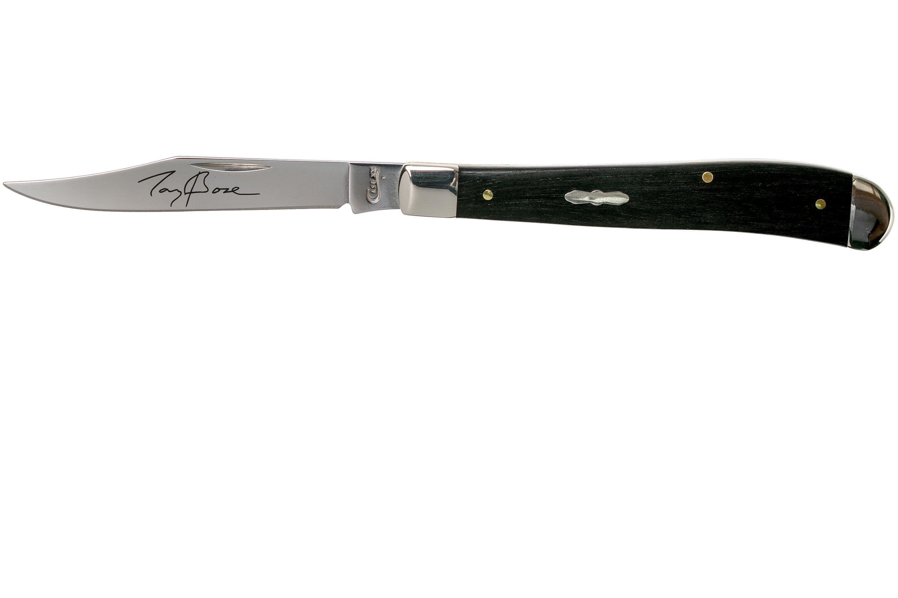 Case Smooth Ebony Slimline Trapper 10674 SS, 2019 Shot Show Exclusive ...