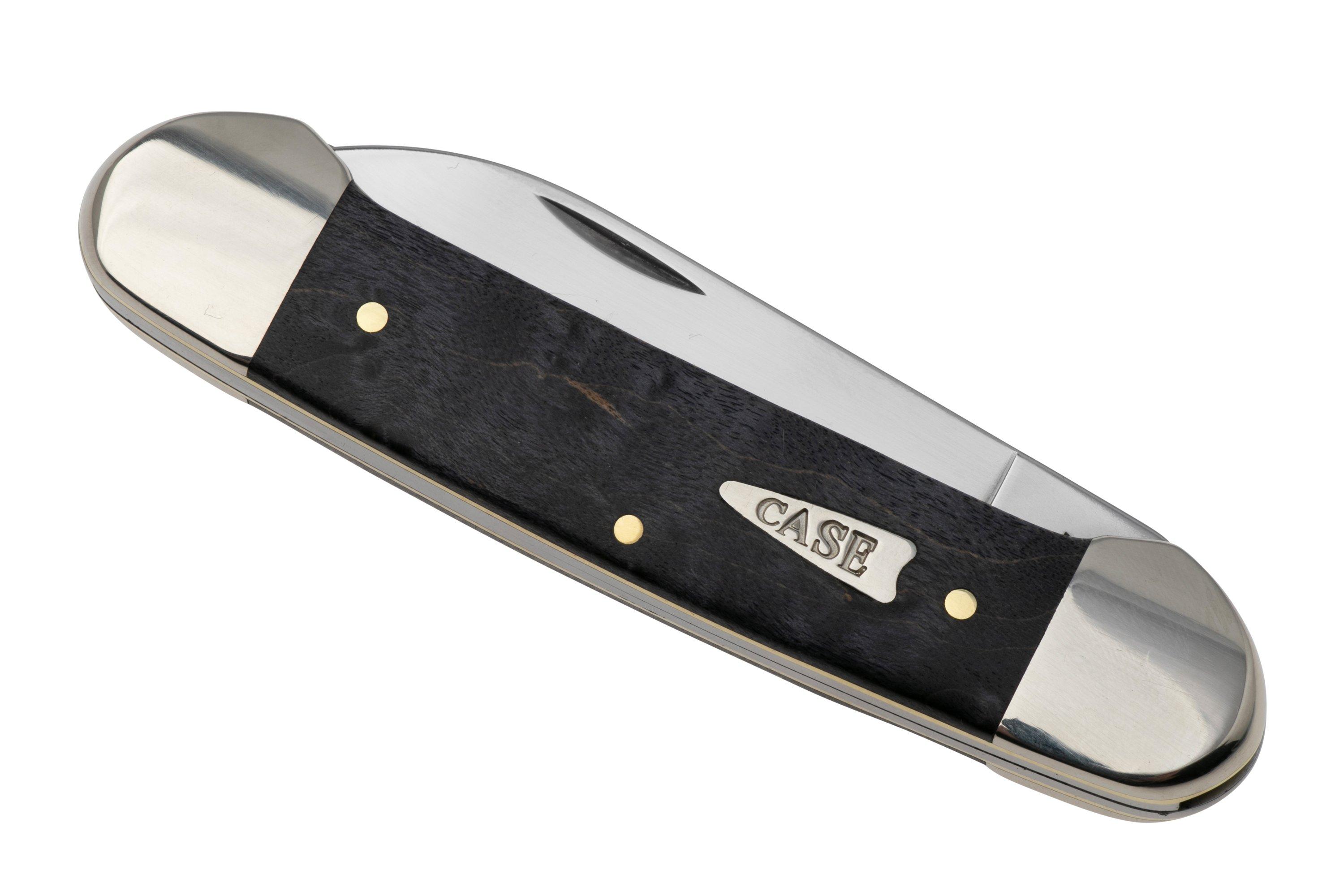 Case Canoe 11014 Smooth Gray Birdseye Maple 72131 SS, pocket knife ...