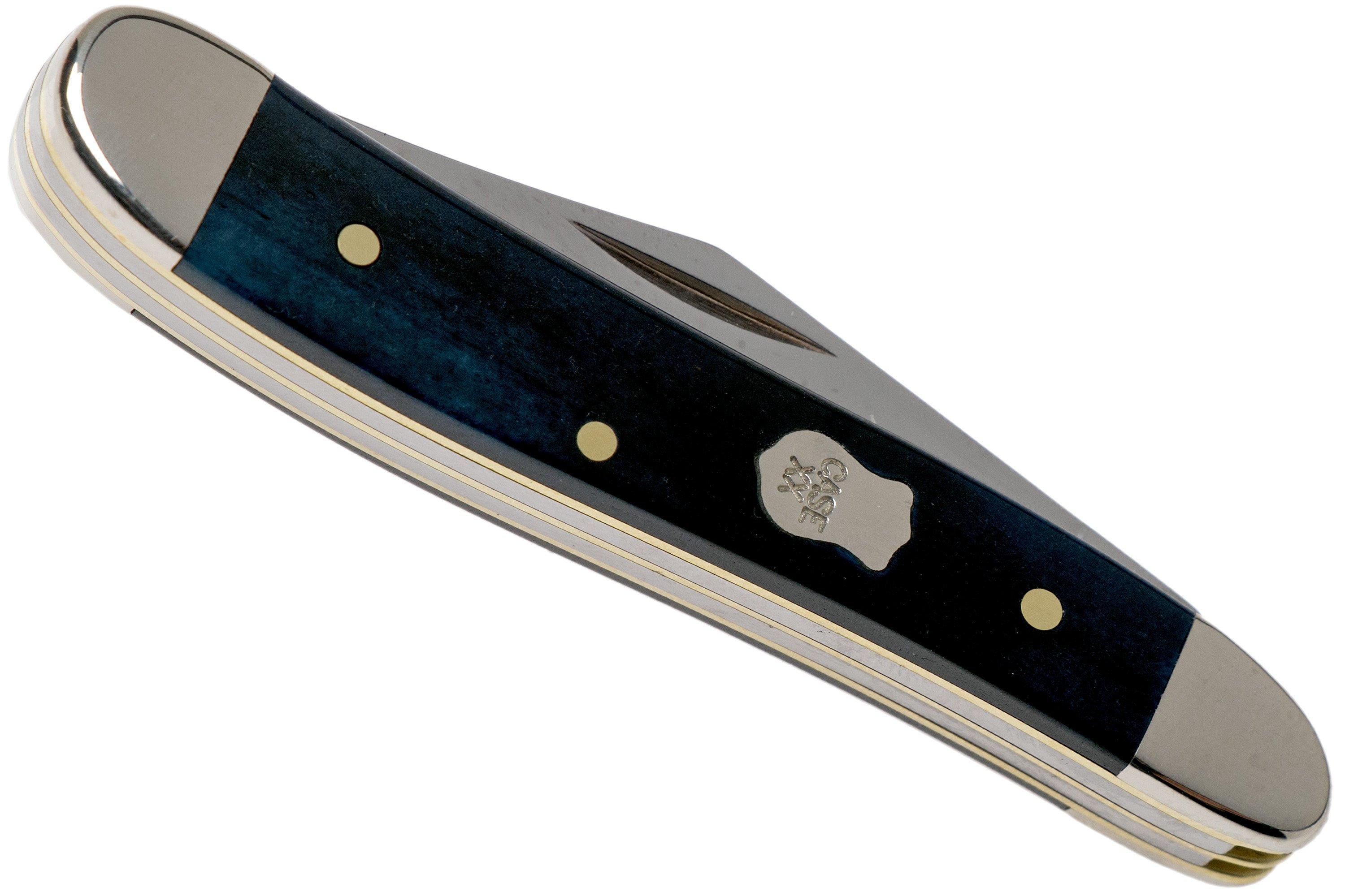 Case Mini Trapper Mediterranean Blue Smooth Bone, 11192, 6207 SS zakmes ...