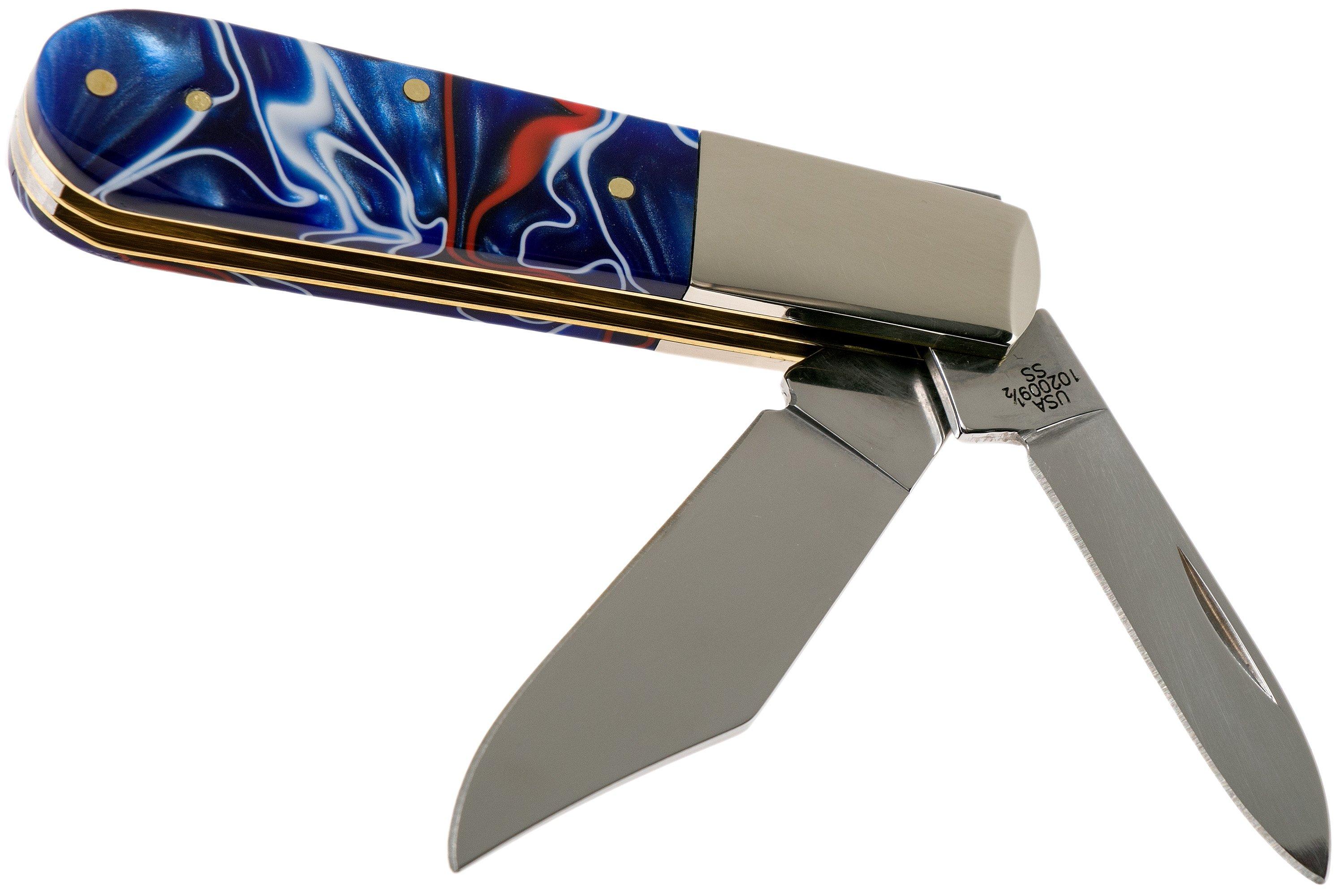 Case Barlow Patriotic Kirinite, 102009 SS pocket knife | Advantageously ...