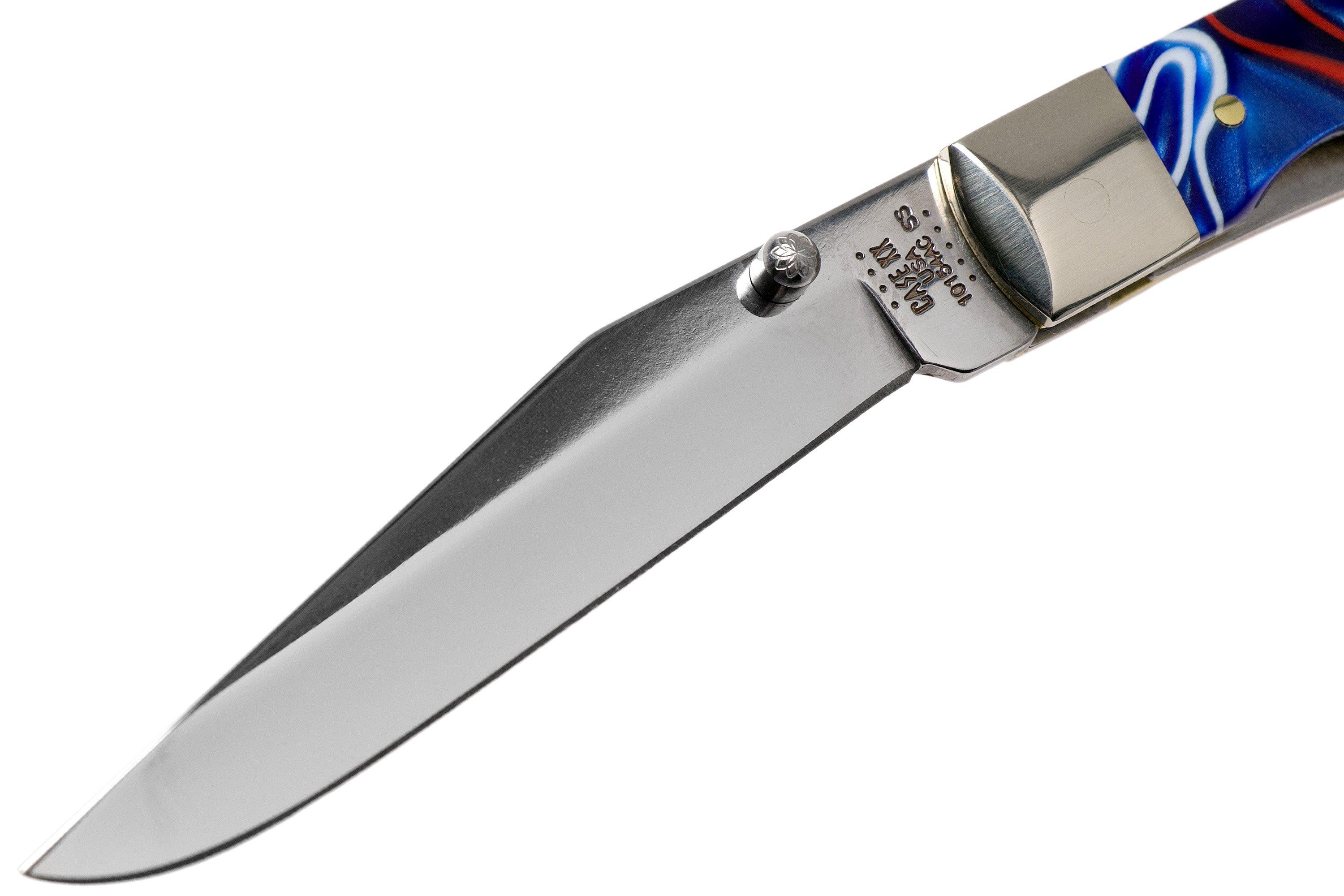 Case Knives TrapperLock Patriotic Kirinite, 11218, 10154AC SS pocket ...