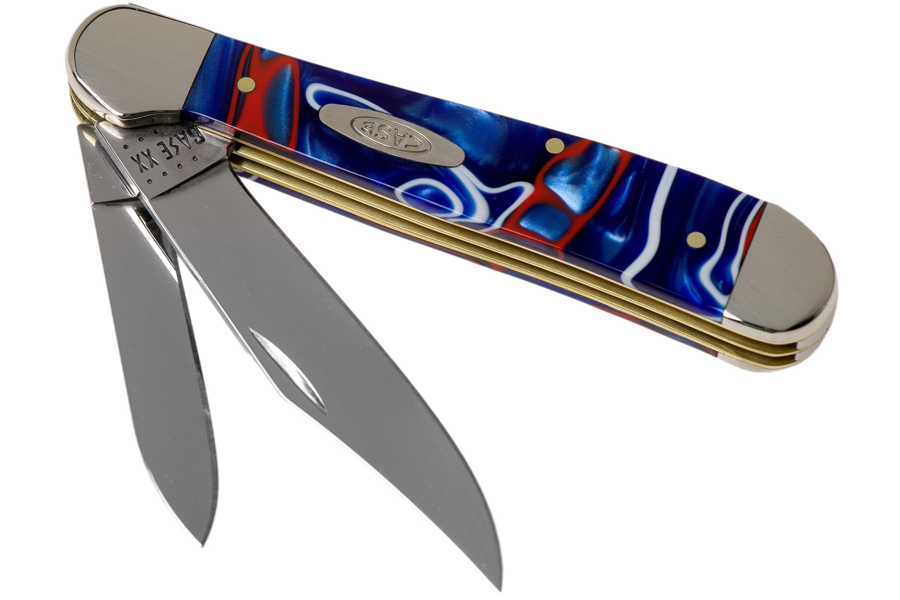Case Copperhead Patriotic Kirinite, 11219, 10249 SS pocket knife ...