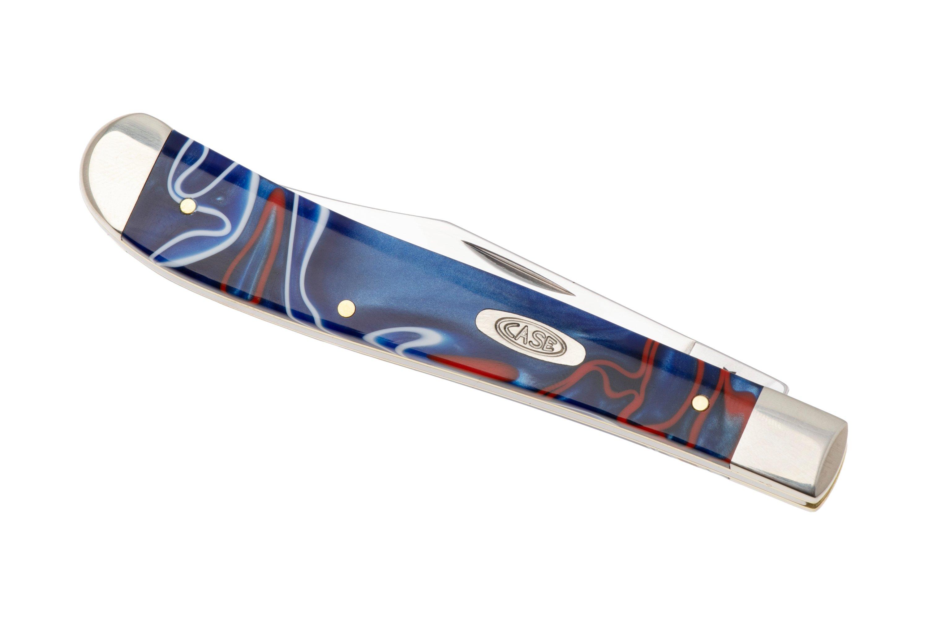 Case Slimline Trapper Smooth Patriotic Kirinite, 11229, 101048 SS ...