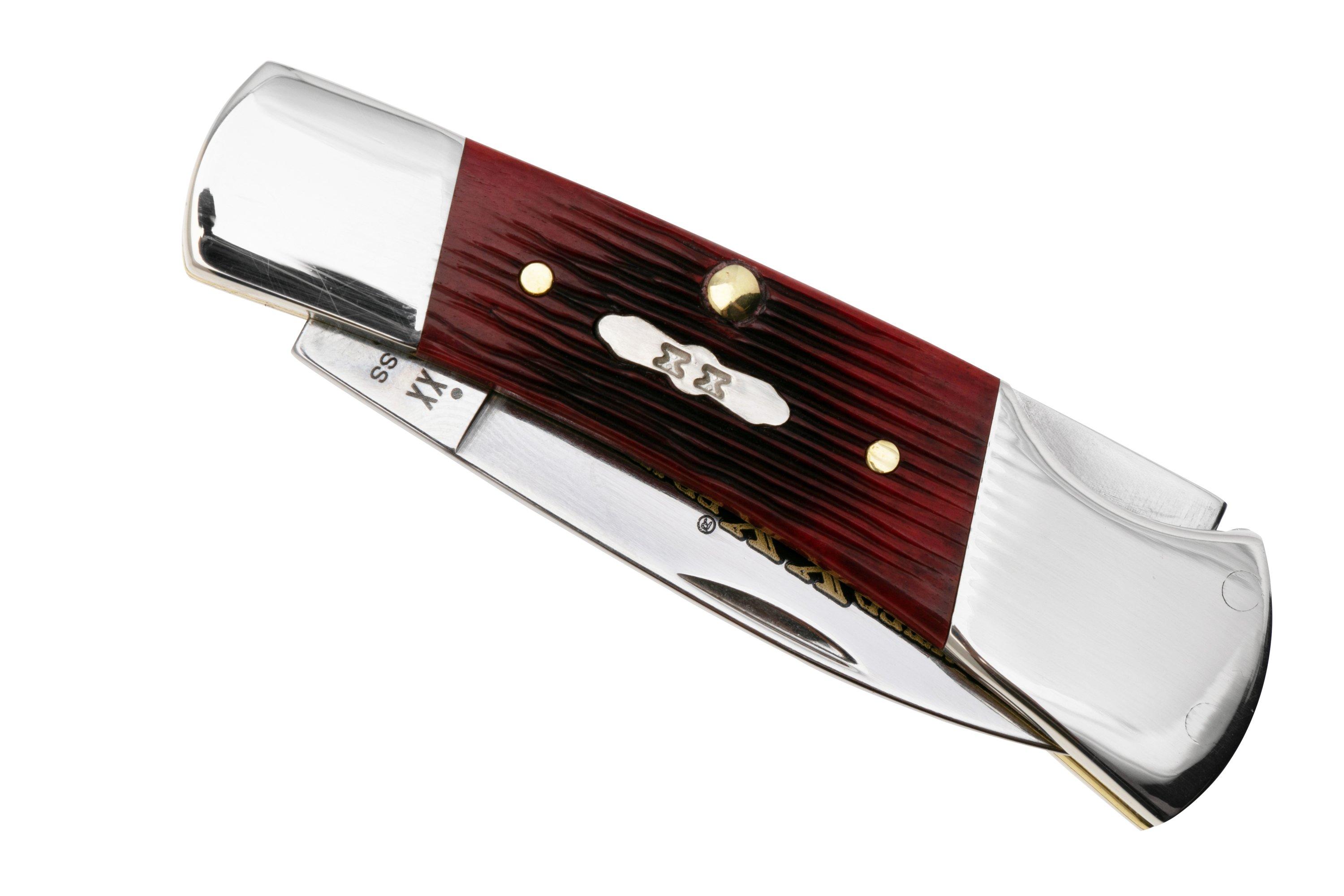 Case Lockback 12211 Old Red Bone Barnboard Jig, pocket knife, Limited ...