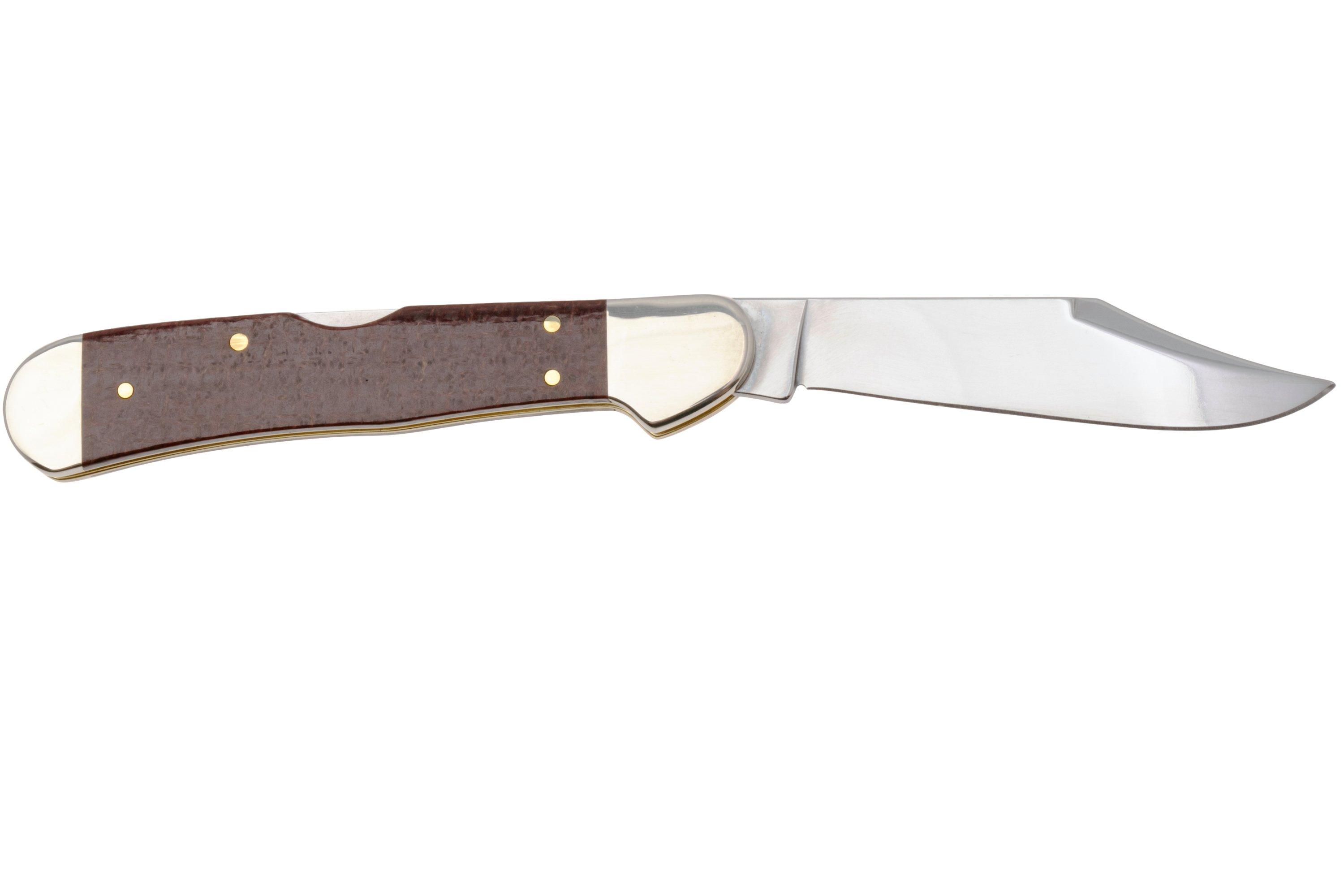 Case CopperLock Smooth Dark Red Burlap Micarta, 12275, 101549L CS ...