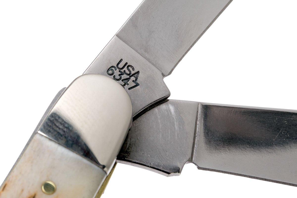 Case Stockman Amber Jigged Bone, 00128, 6347 SS pocket knife ...