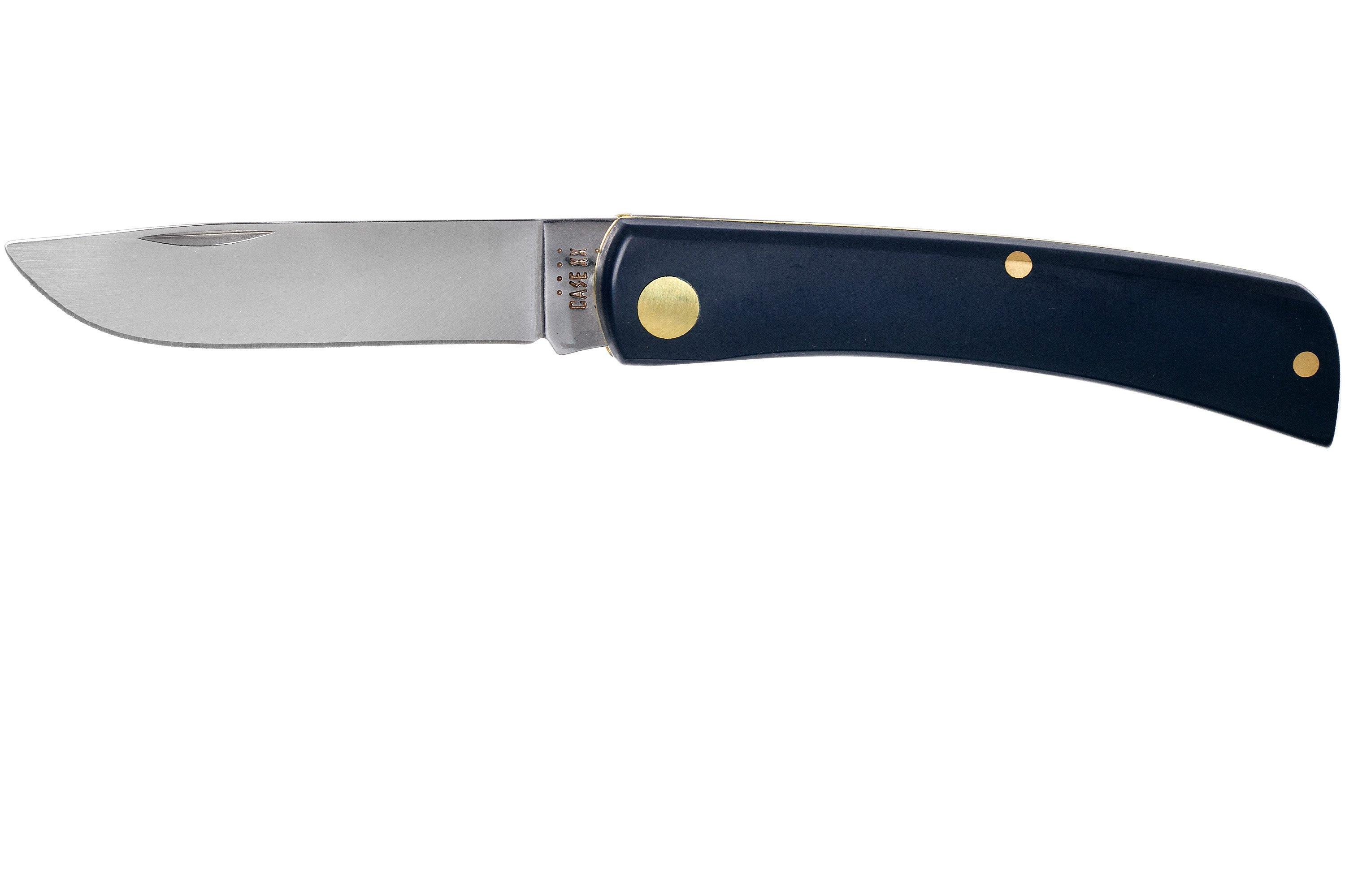 Case Sod Buster Jr. Navy Blue Synthetic, 13019, 4137 SS pocket knife ...