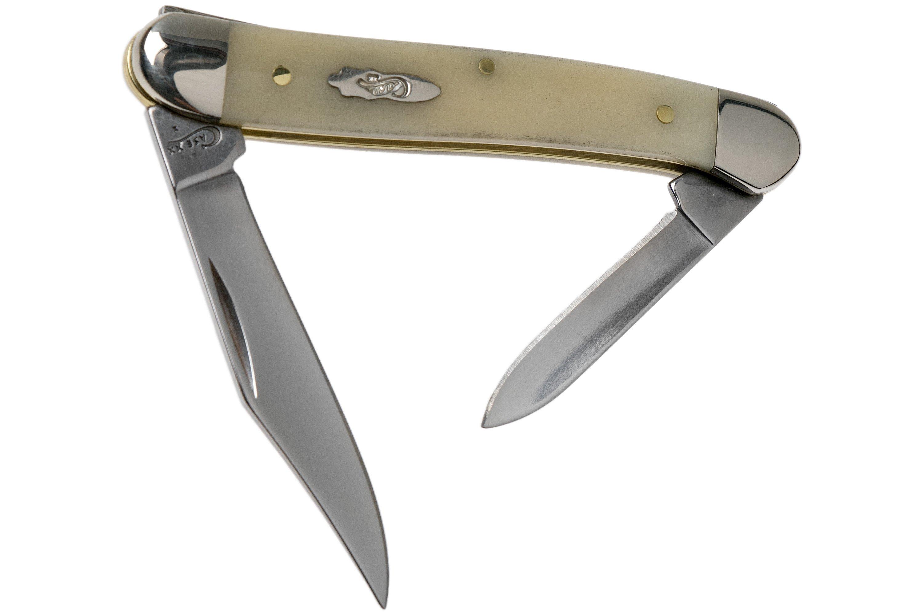 Case Mini Copperhead Smooth Natural Bone, 13053, 62109X SS pocket knife ...