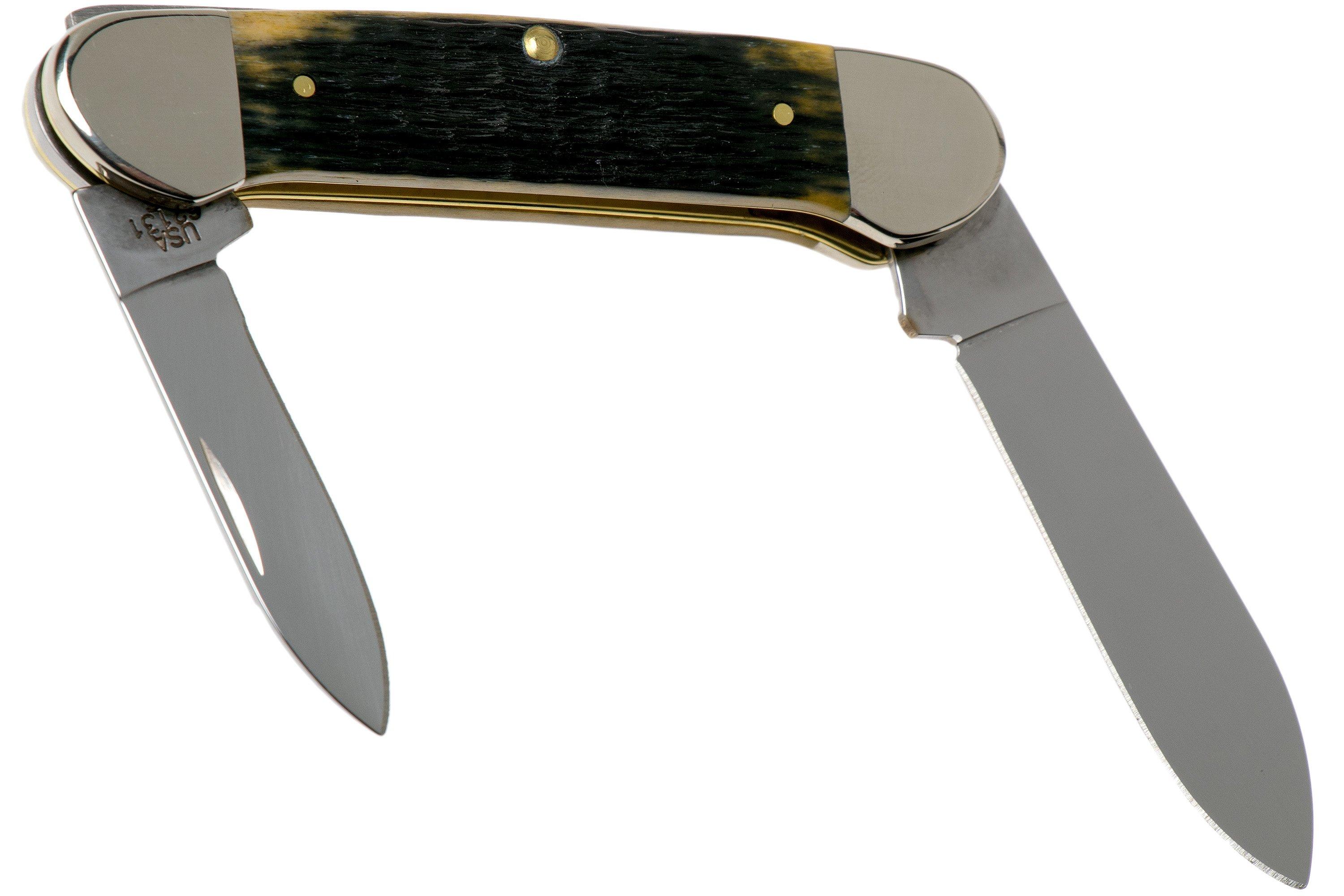 Case Canoe Olive Green Bone, Russell Jig, 13286, 62131 SS zakmes ...