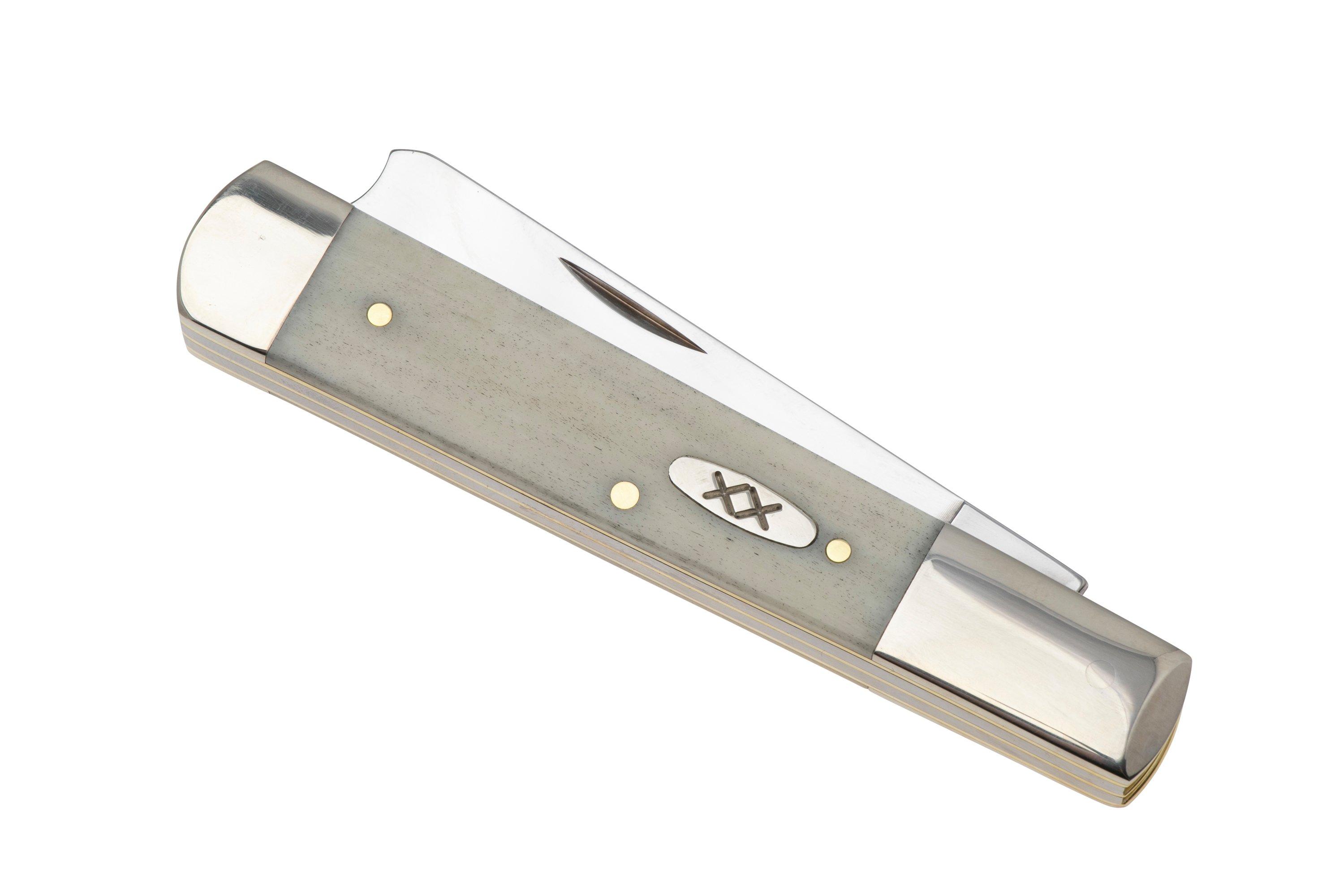 Case Razor 13316 Smooth Natural Bone 62005RAZ SS, pocket knife ...
