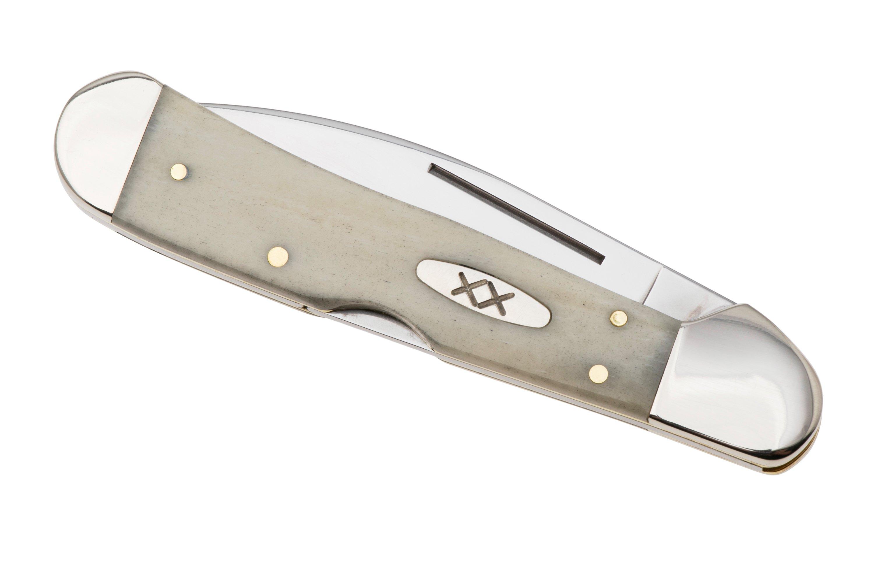 Case CopperLock Smooth Natural Bone, 13319, 61549WL SS pocket knife ...