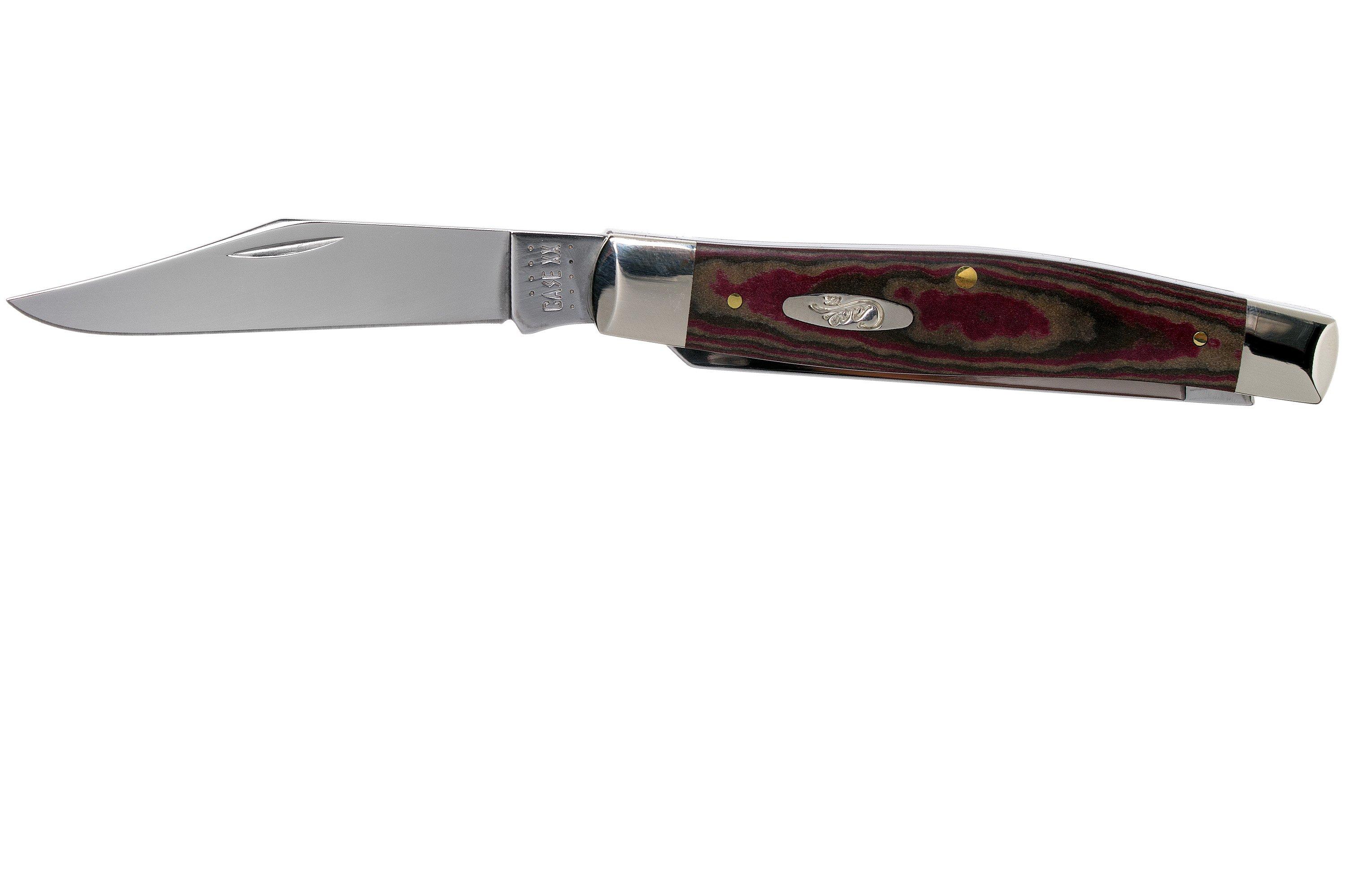 Case Moose Rustic Red Richlite, 13623, 10275 SS pocket knife ...