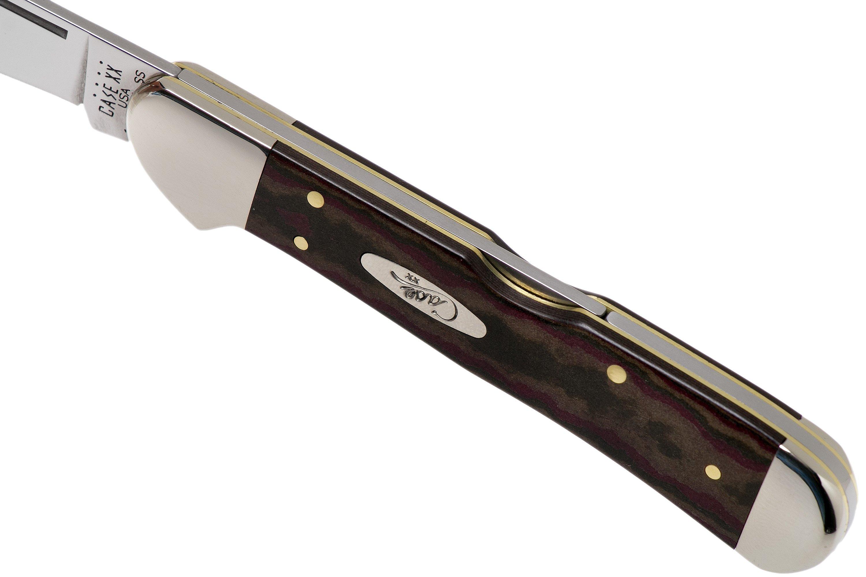 Case Copperlock Rustic Red Richlite, 13624, 101549LSS couteau de poche ...