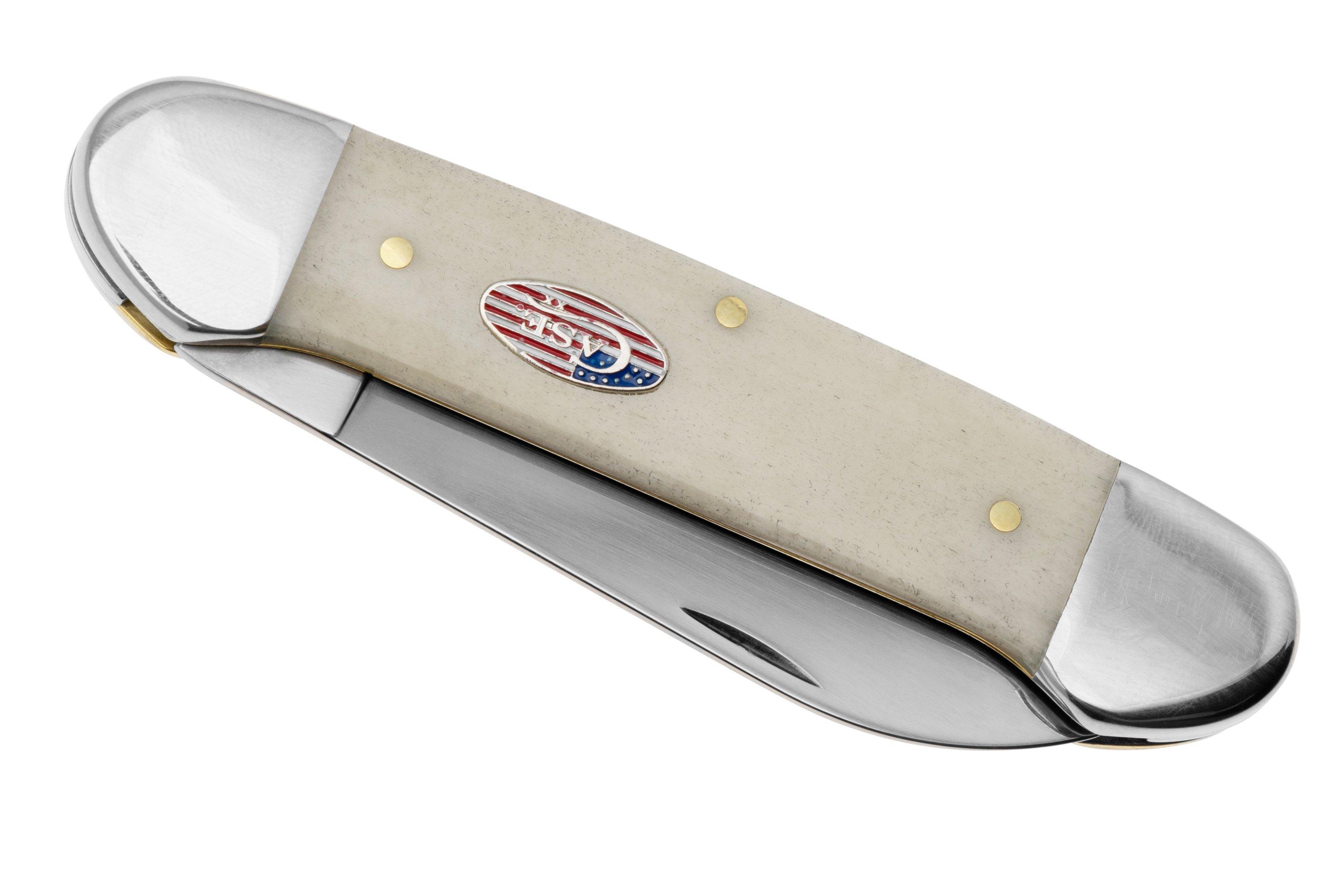 Case Canoe 14092 Smooth Natural Bone, 62131 CS pocket knife ...