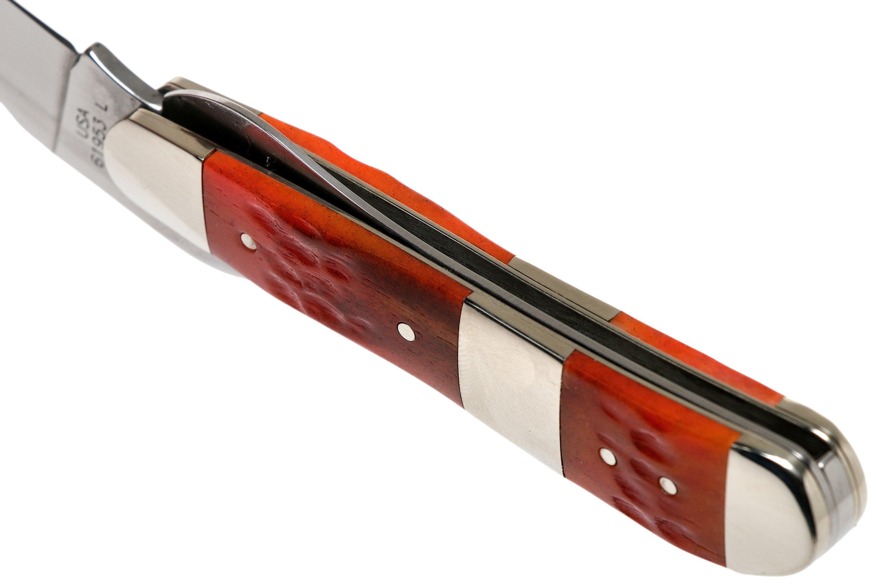 Case Russlock Tequila Sunrise Bone, Standard Jig 14485 61953L SS navaja ...