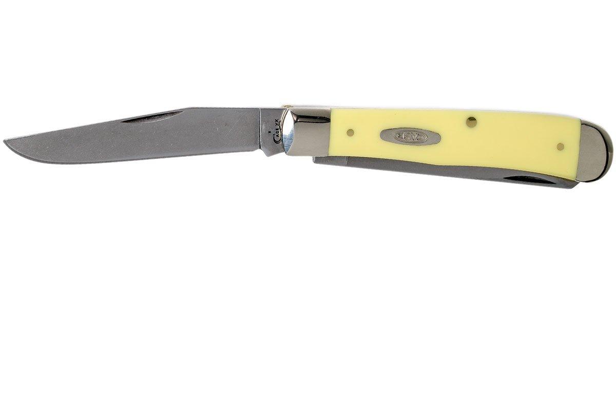 Case Trapper Yellow Synthetic, 00161, 3254 CV pocket knife ...