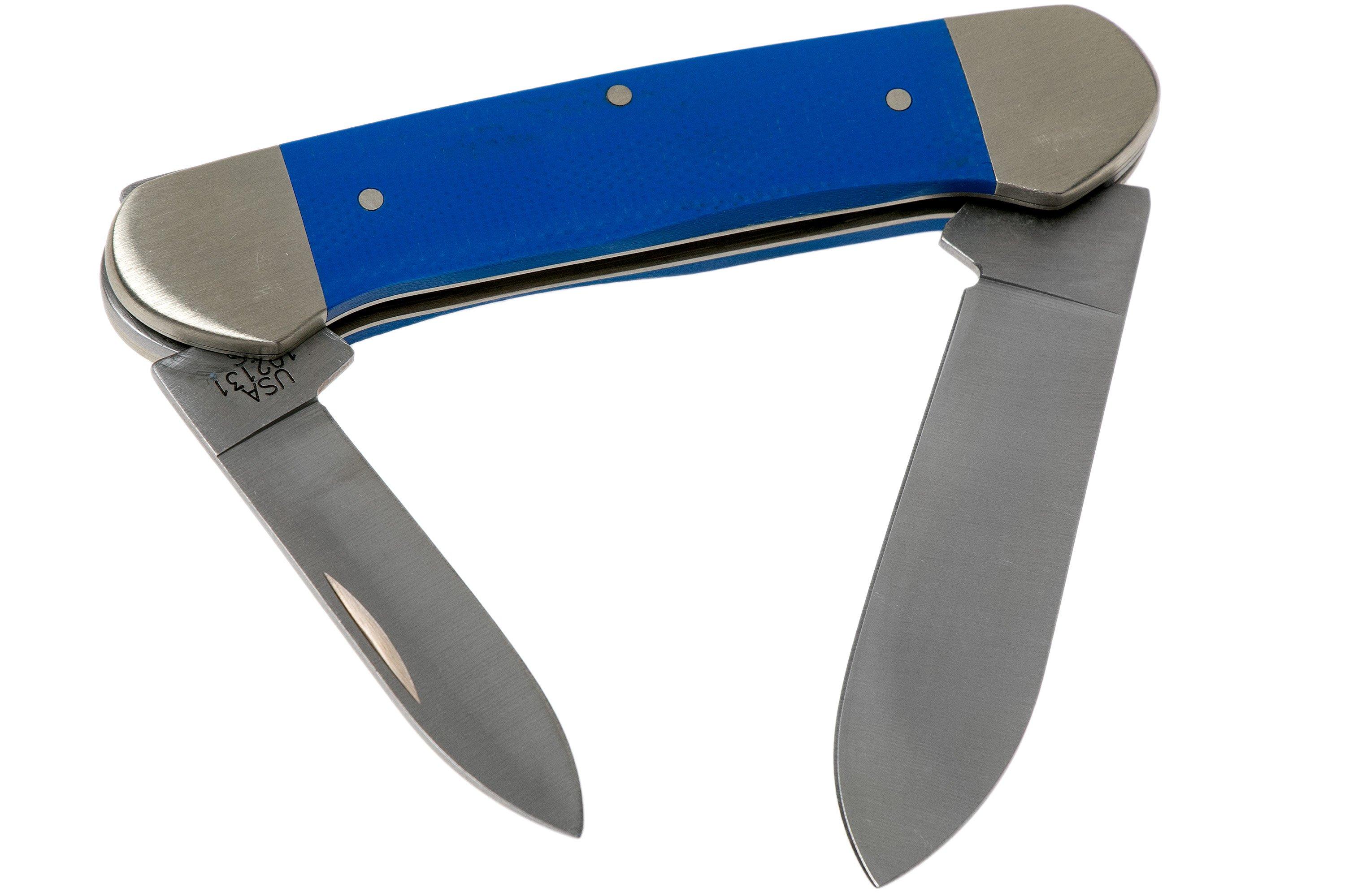 Case Canoe Blue G10 Smooth, 16743, 102131 SS pocket knife ...
