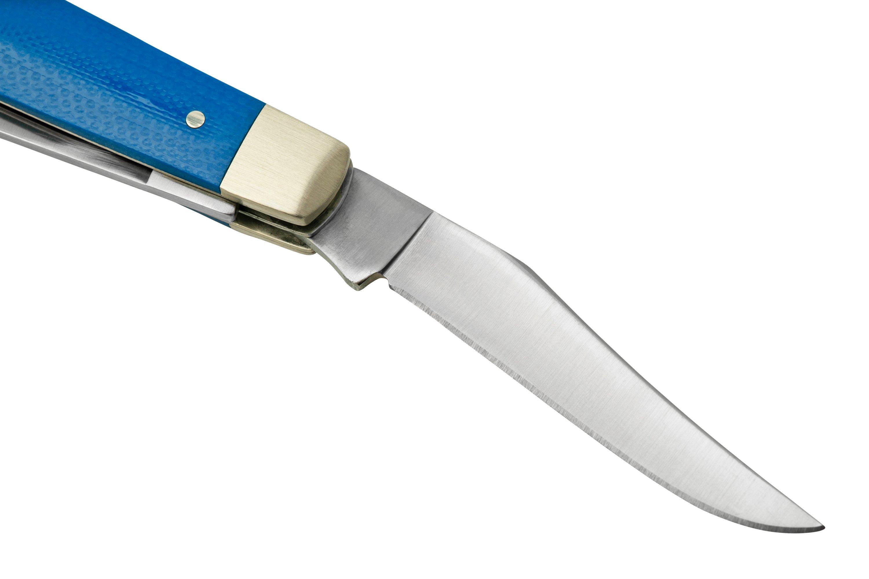Case Mini Trapper 10207 Blue G10, pocket knife | Advantageously ...
