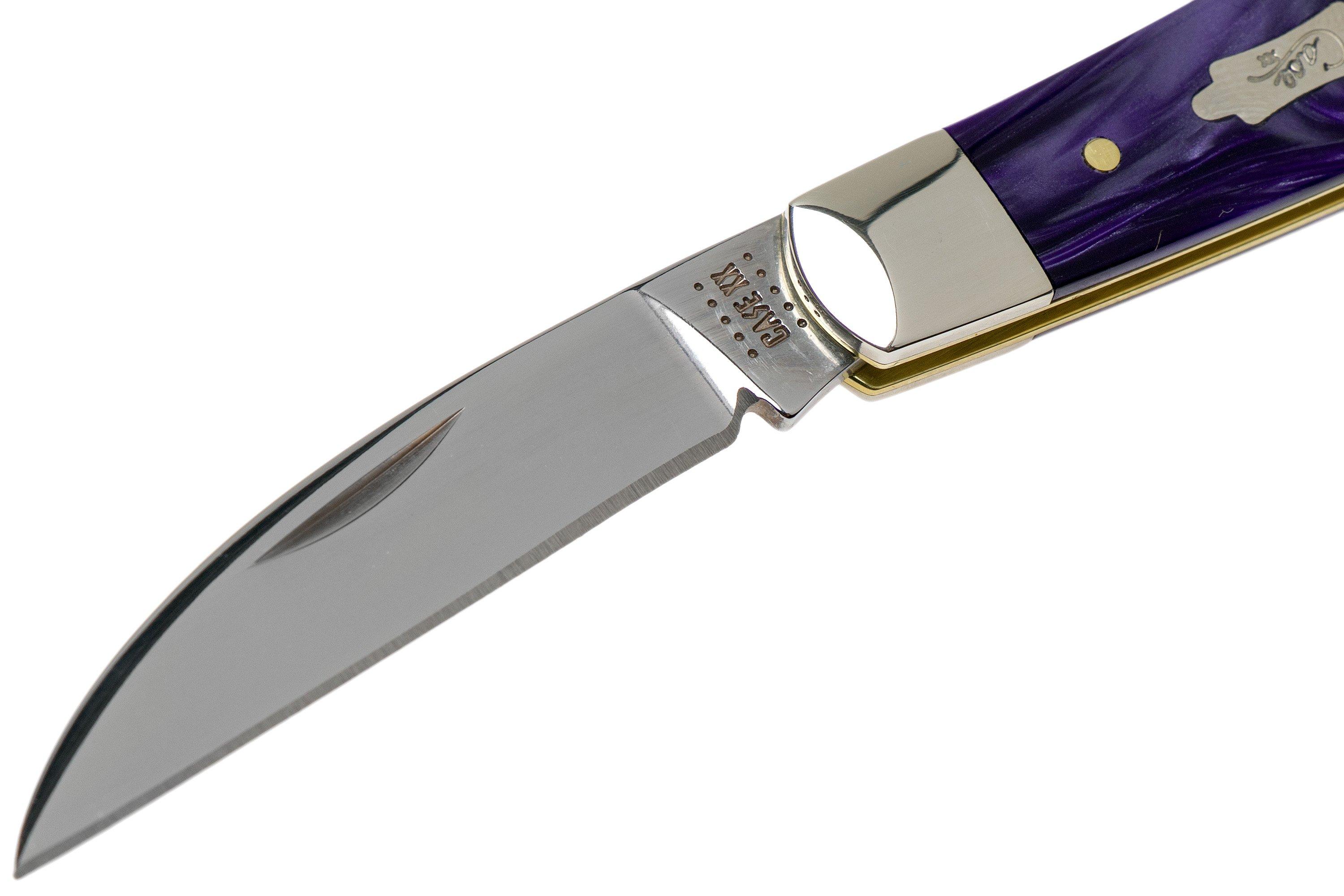 Case Knives Sway Back Wicked Purple Smooth Kirinite, 17334, TB101117 SS ...
