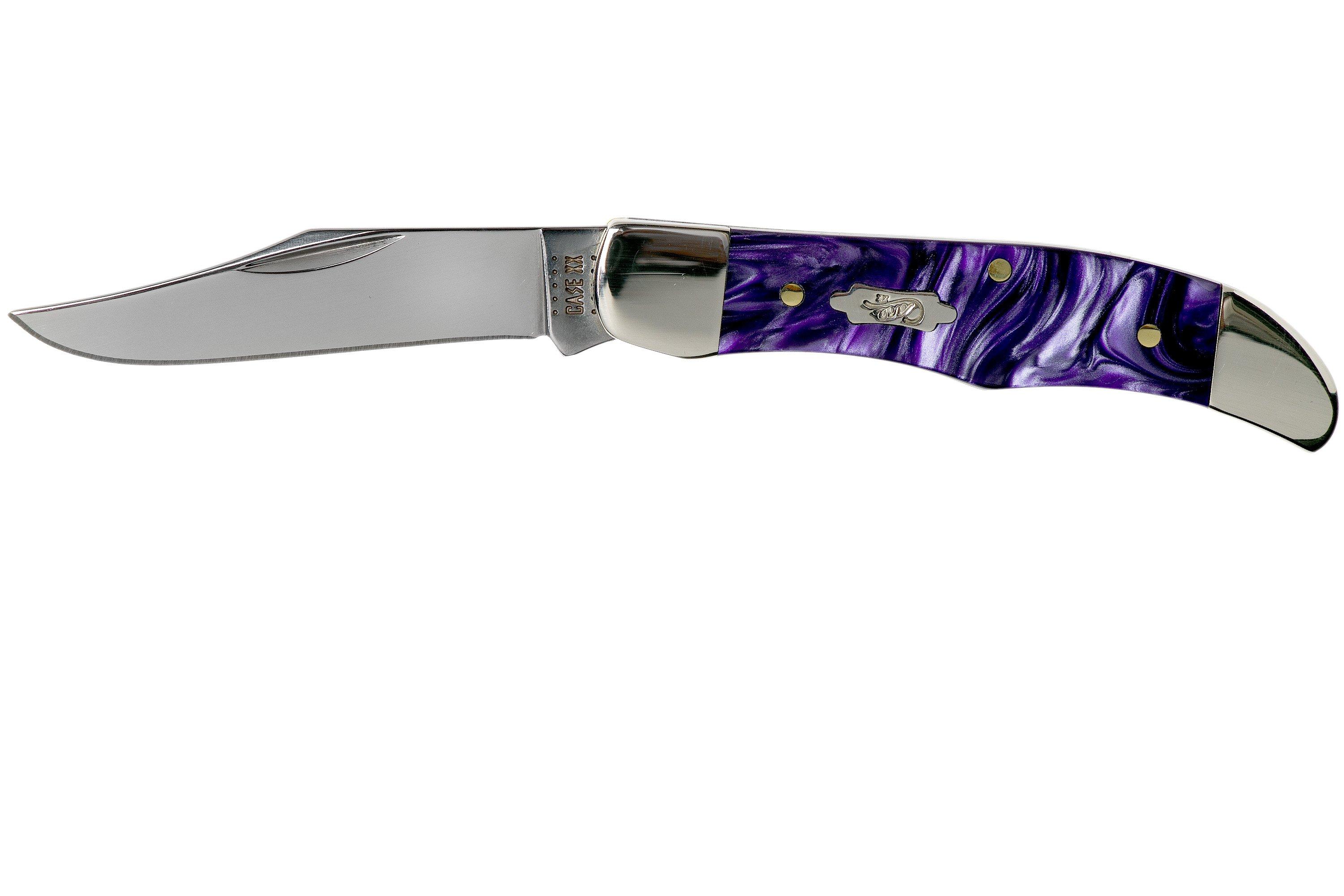 Case Knives Pocket Hunter Wicked Purple Smooth Kirinite, 17335, 101165 ...