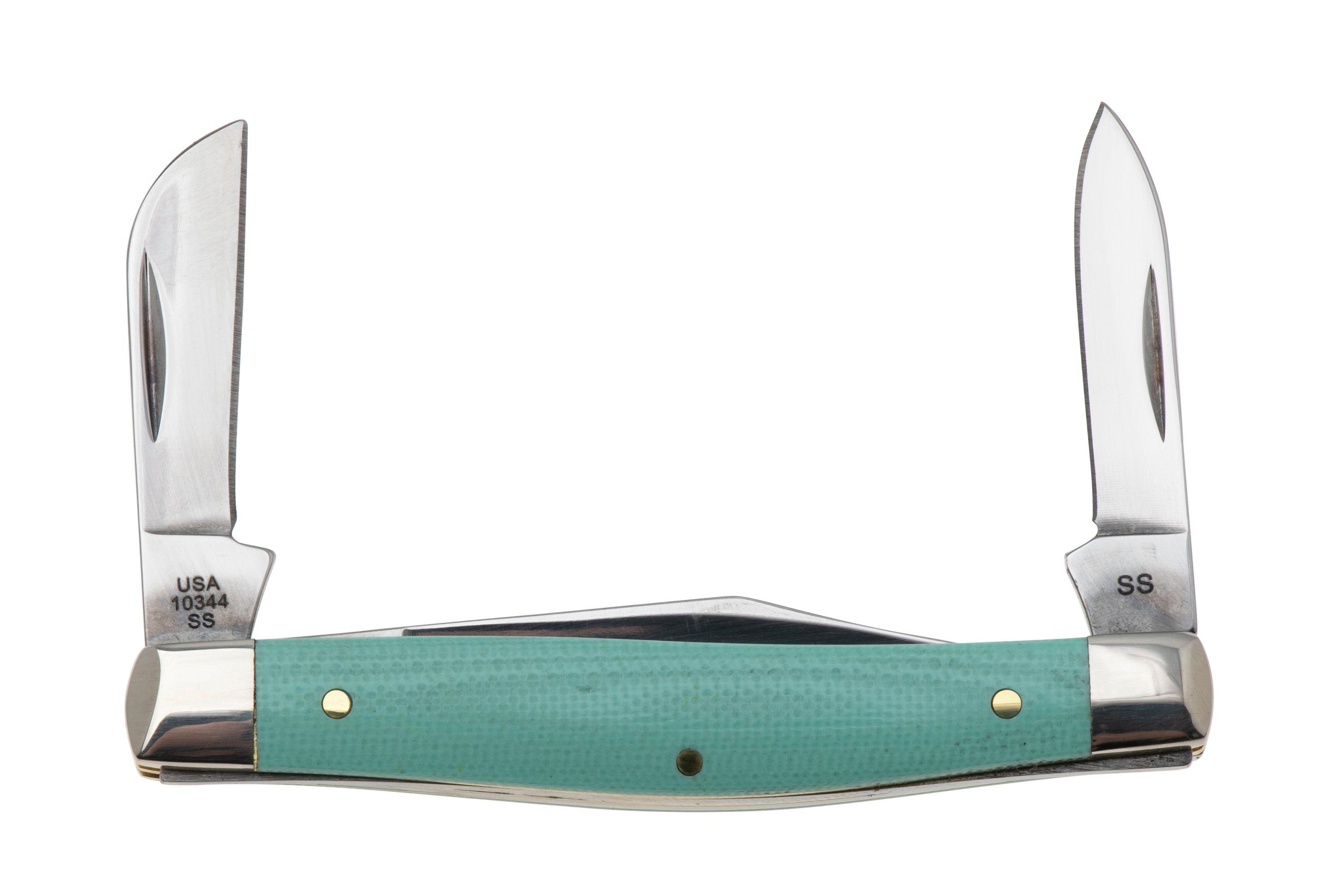 Case Medium Stockman 18102 Smooth Seafoam Green G10 10344 SS, pocket ...