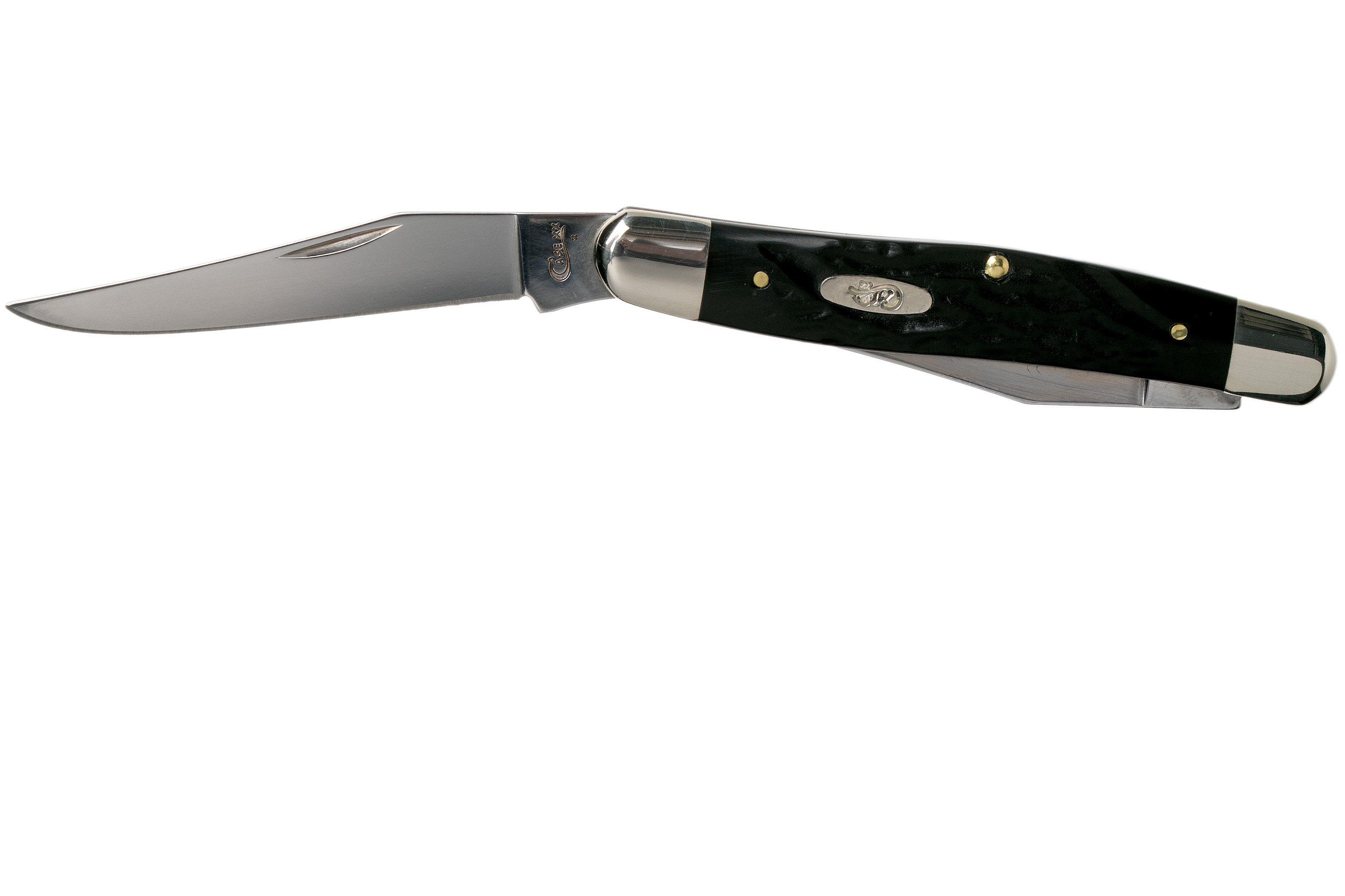Case Muskrat Rough Black Synthetic, 18232, MUSKRAT SS pocket knife ...