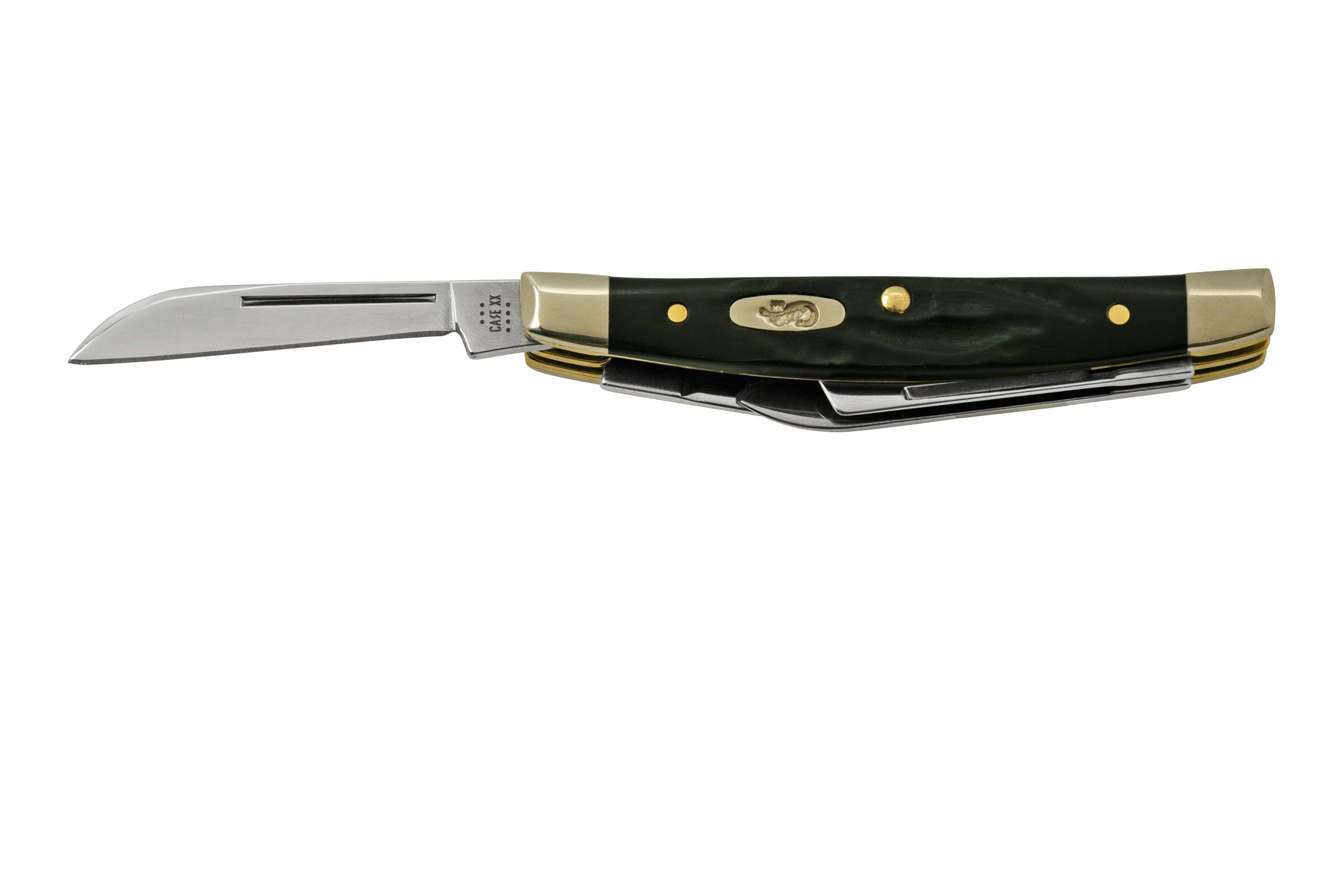 Case Small Congress, 18238, Jigged Rough Black Synthetic, 6468 SS ...