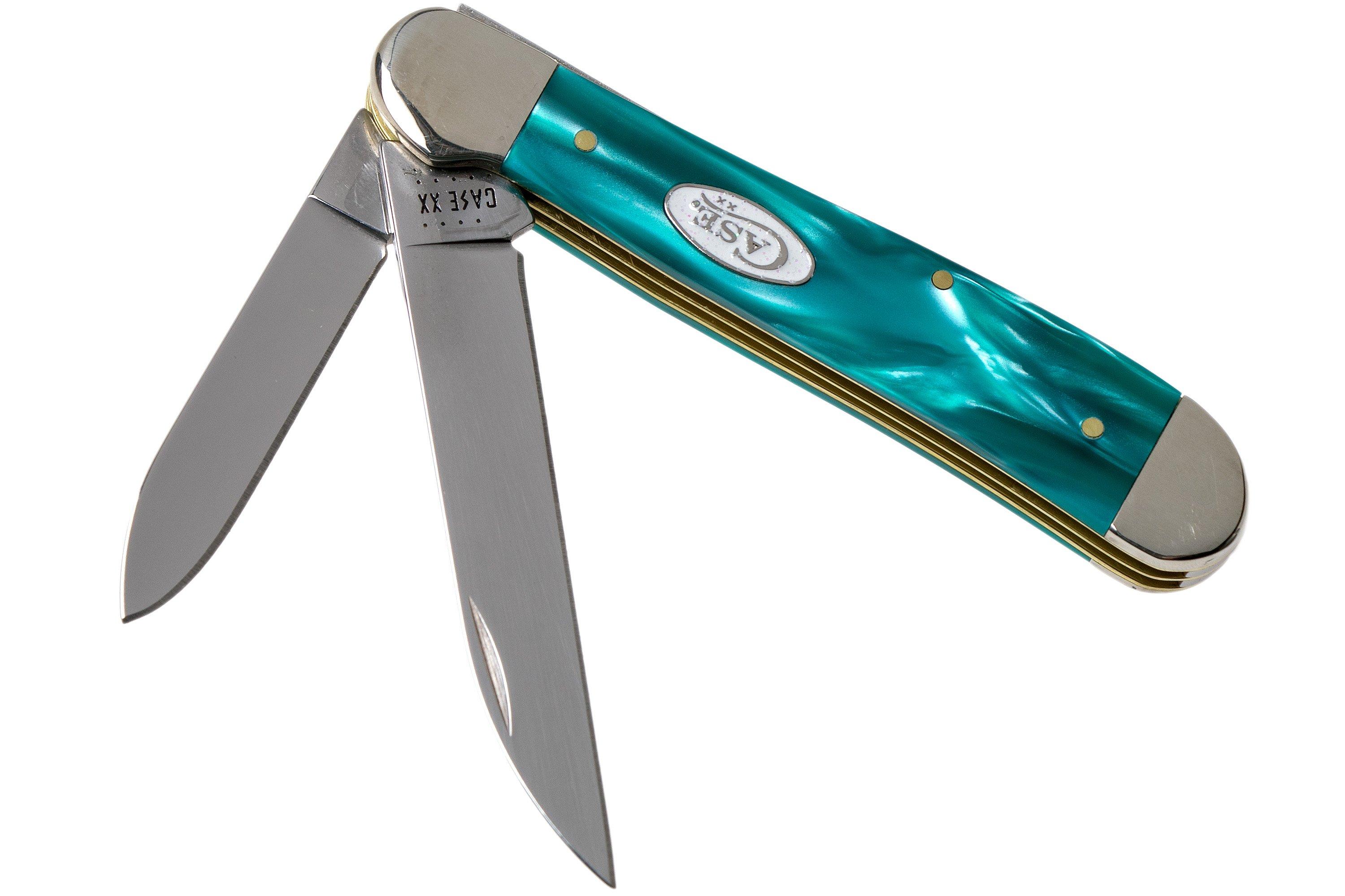 Case Copperhead Aqua Kirinite SparXX, 18581, 10249W SS pocket knife ...