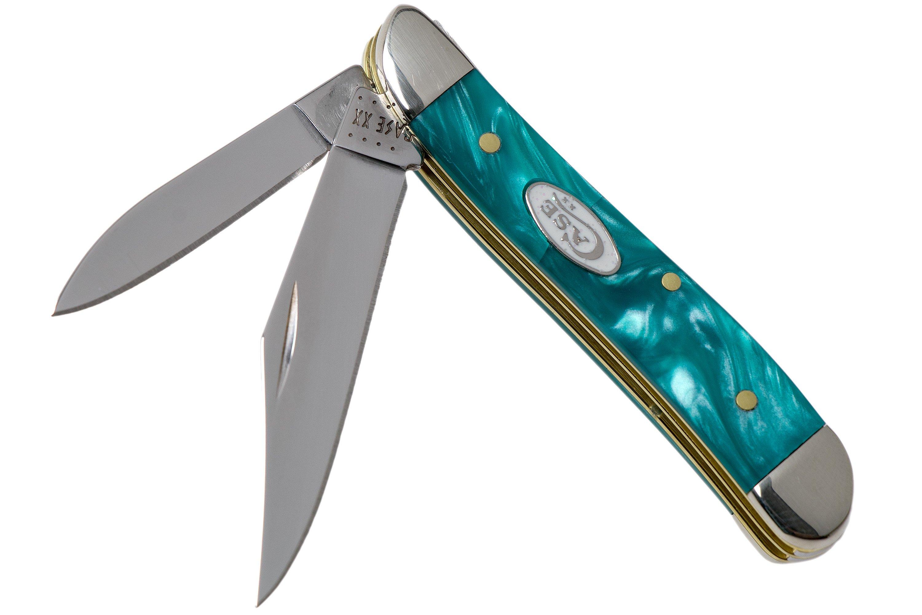 Case Peanut Aqua Kirinite SparXX, 18586, 10220 SS pocket knife ...