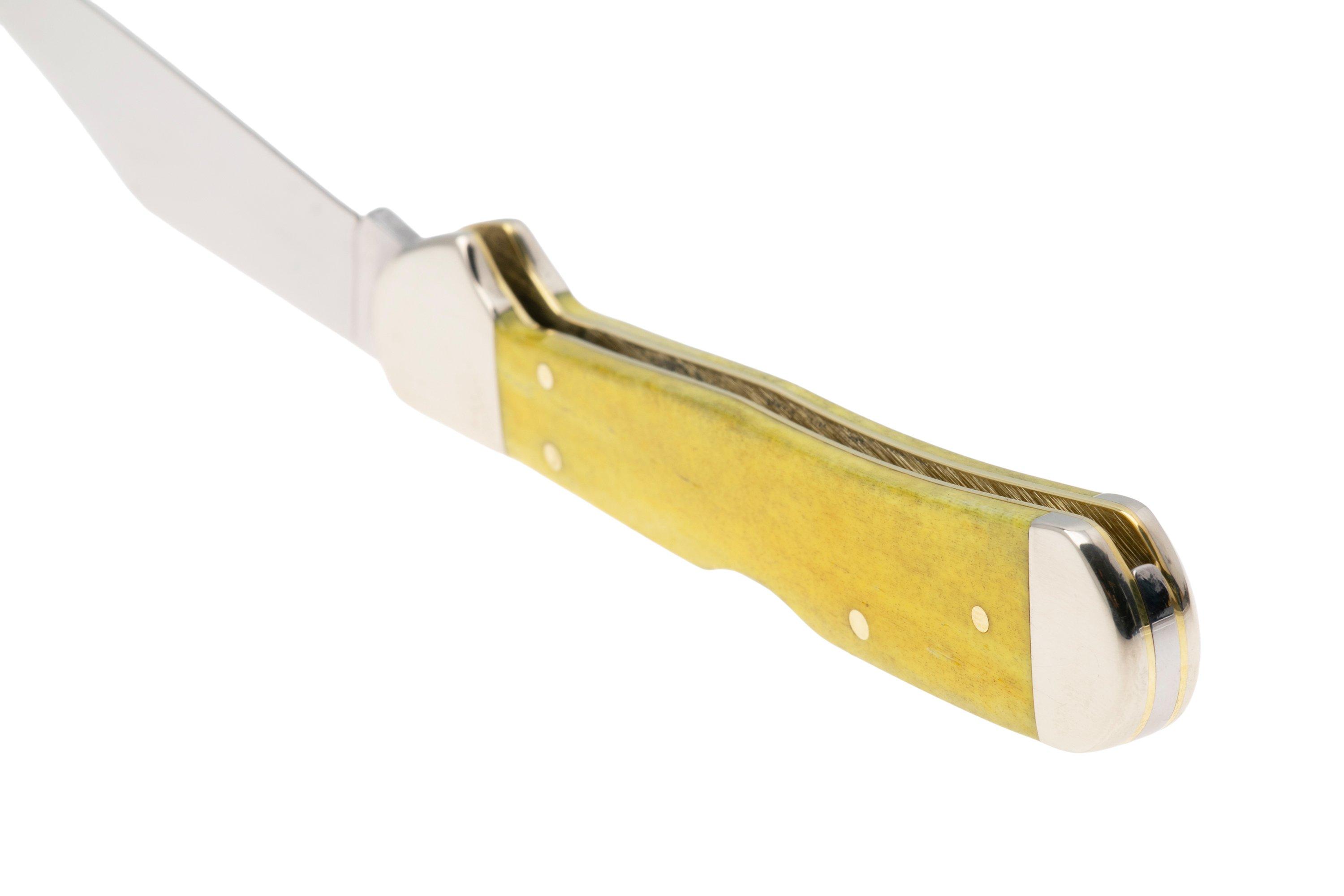 Case CopperLock Smooth Yellow Bone, 20025, 61549L SS pocket knife ...