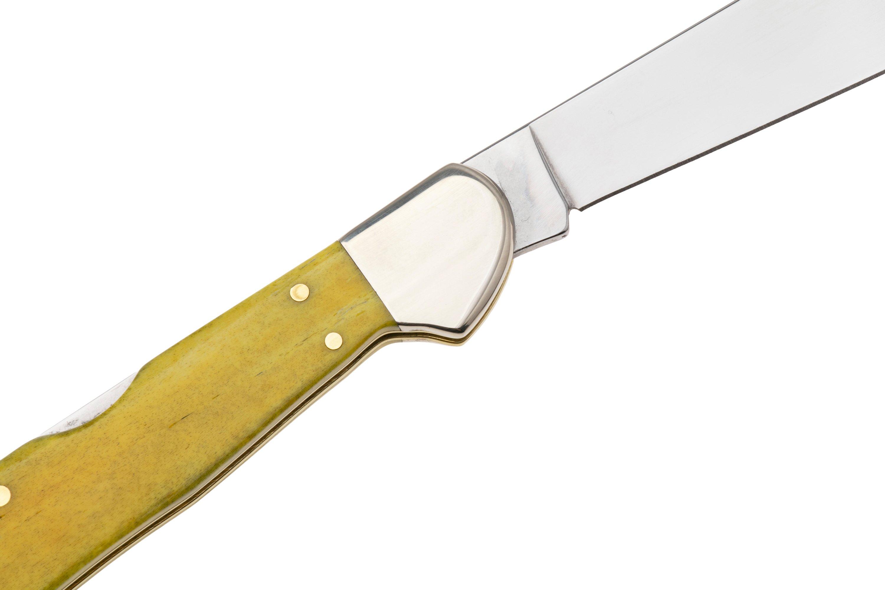 Case CopperLock Smooth Yellow Bone, 20025, 61549L SS pocket knife ...