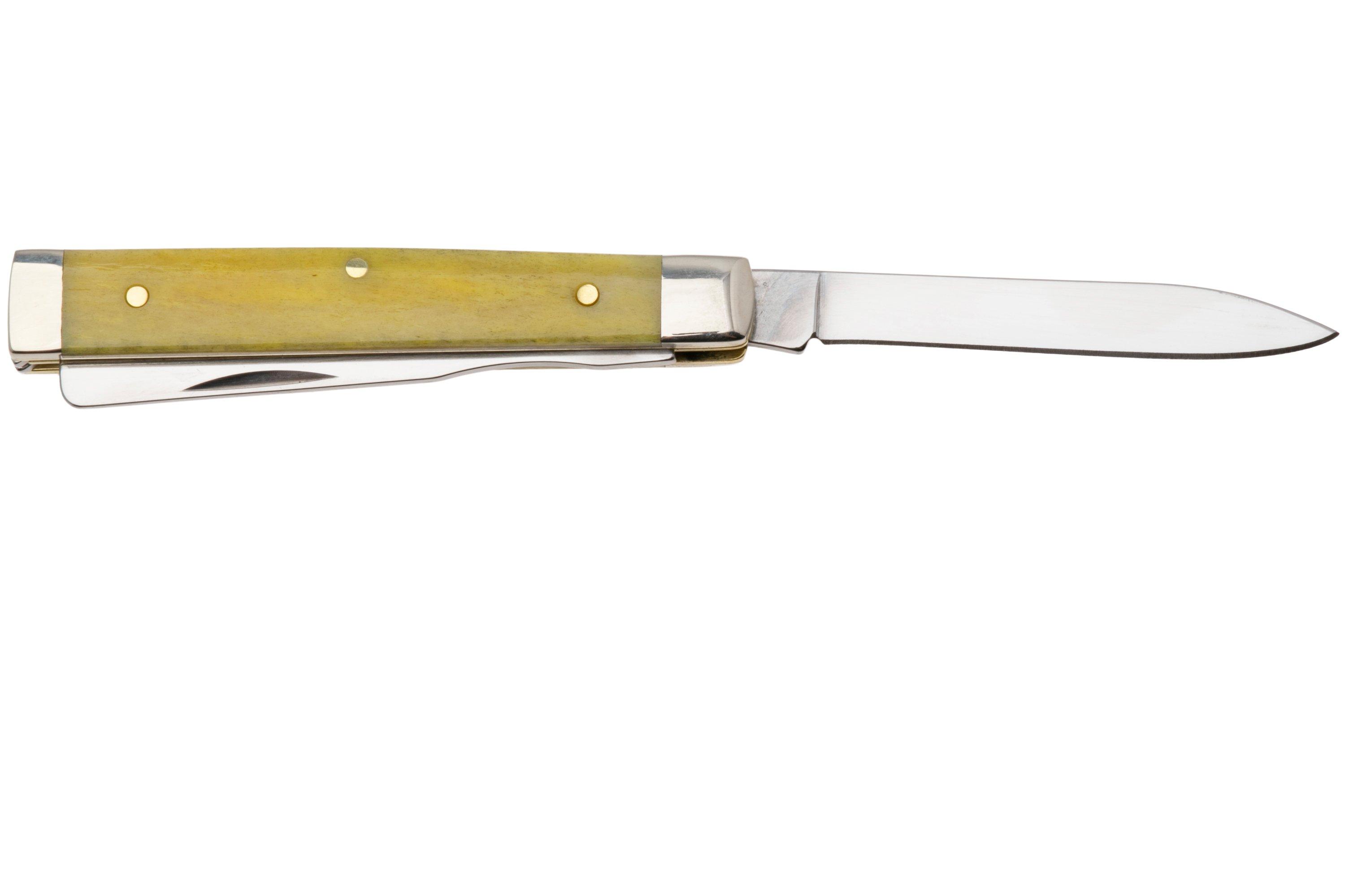 Case Baby Doc Smooth Yellow Bone, 20026, 6282SP SS pocket knife ...