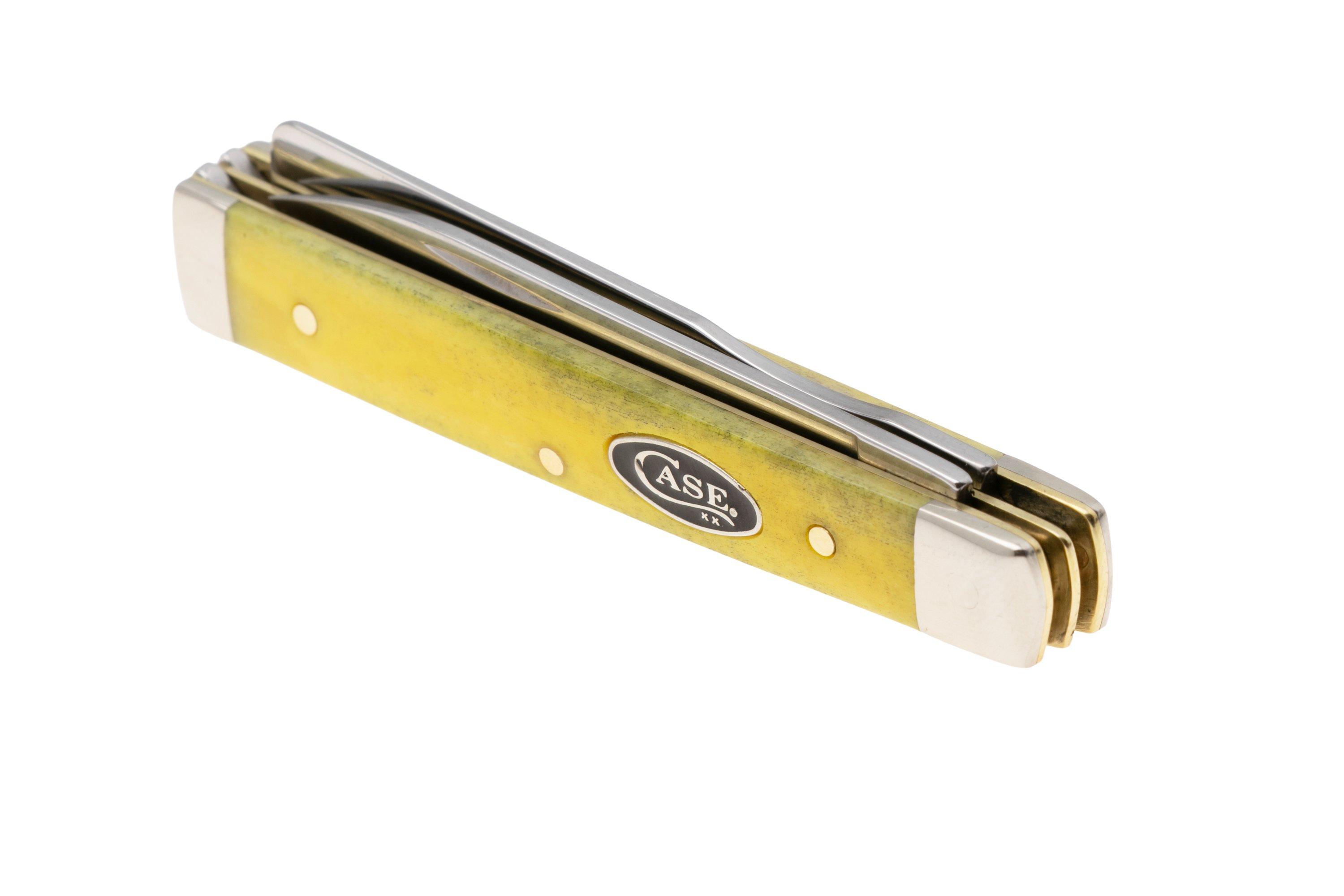 Case Baby Doc Smooth Yellow Bone, 20026, 6282SP SS pocket knife ...