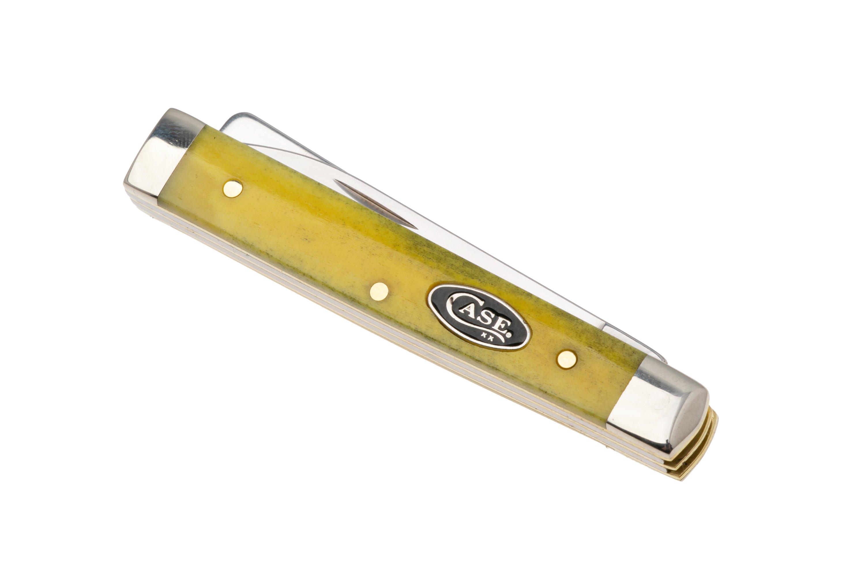 Case Baby Doc Smooth Yellow Bone, 20026, 6282SP SS pocket knife ...