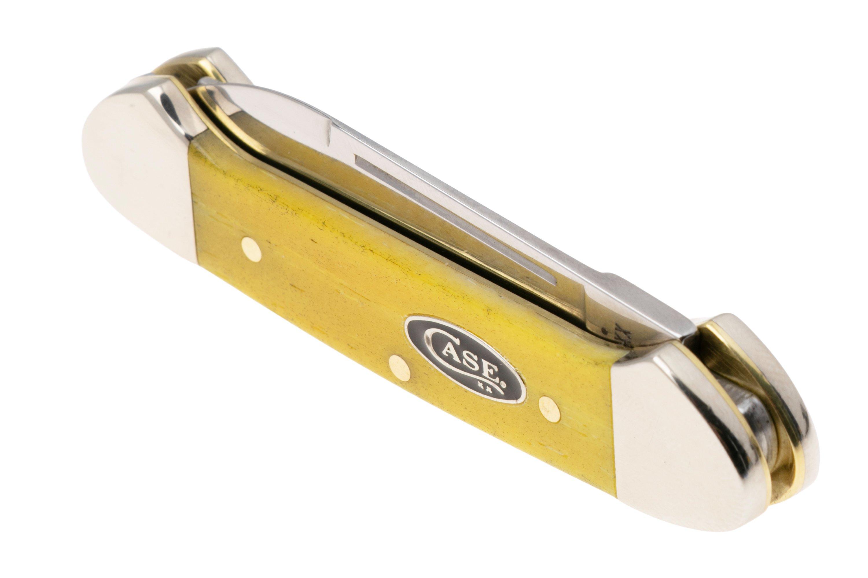Case Baby Butterbean Smooth Yellow Bone, 20027, 62132 SS pocket knife ...
