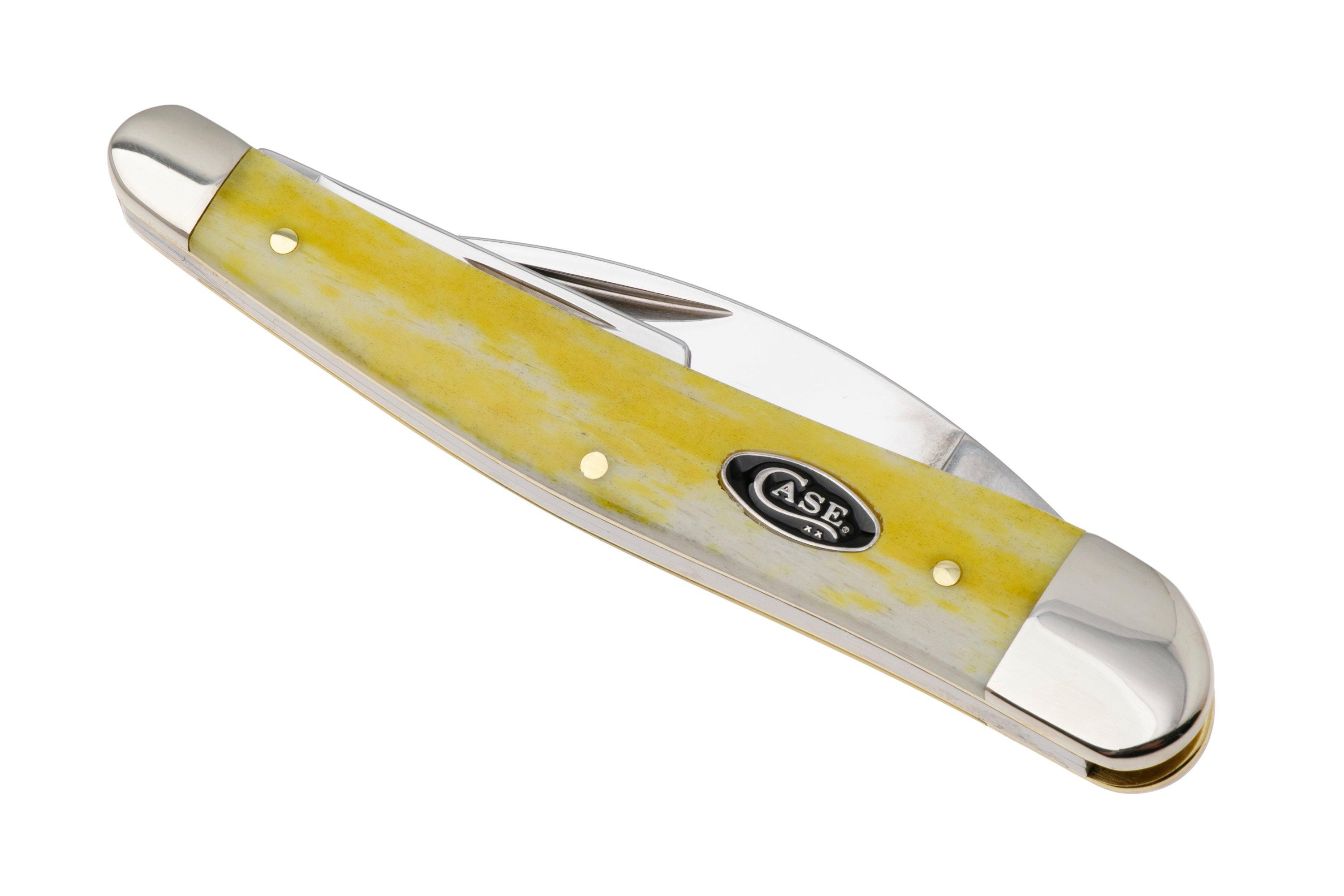 Case Seahorse Whittler, Smooth Yellow Bone 20028, 6355WH SS pocket ...