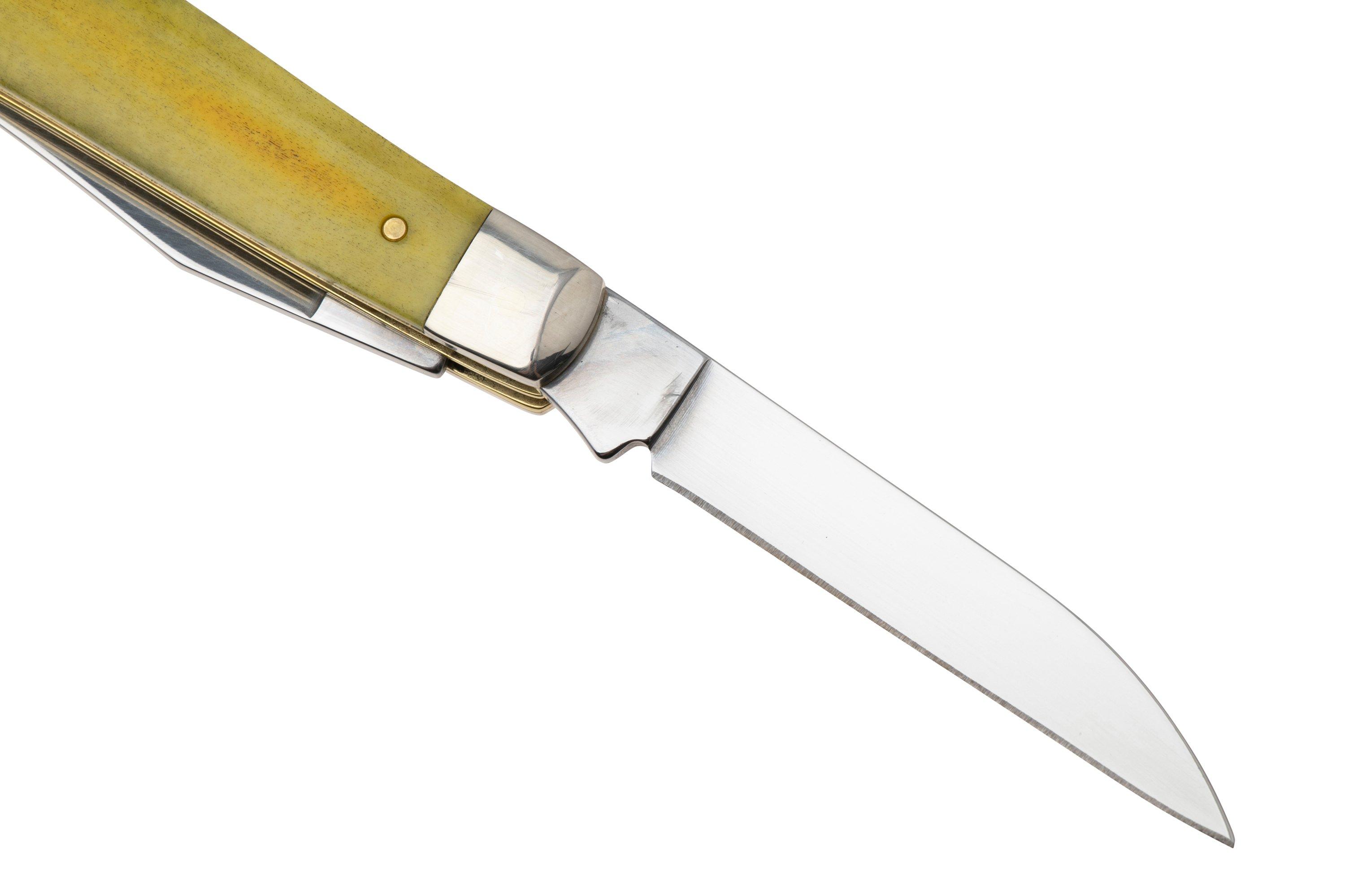 Case Mini Trapper 20031 Smooth Yellow Bone 6207W SS, zakmes | Voordelig ...