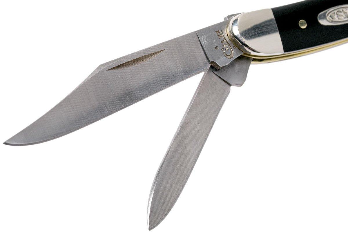 Case Working Medium Jack Knife Jet Black Synthetic, 22087 SS pocket ...