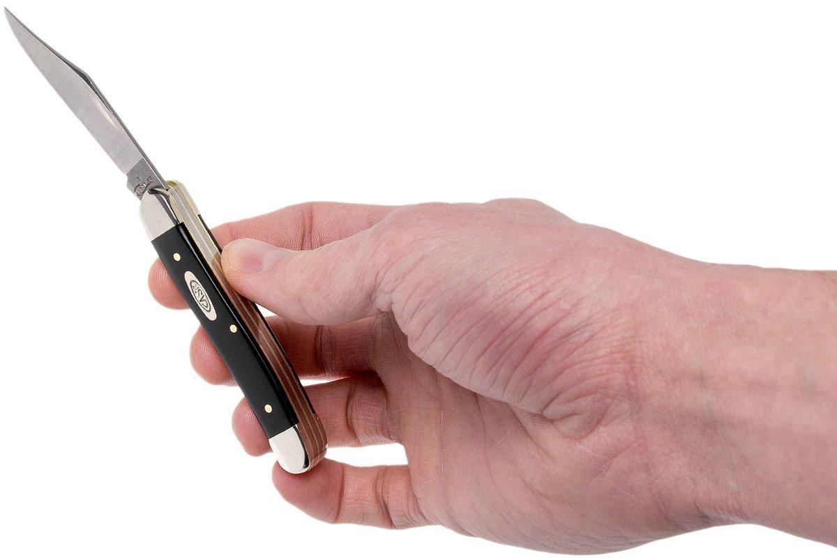 Case Working Medium Jack Knife Jet Black Synthetic, 22087 SS pocket ...