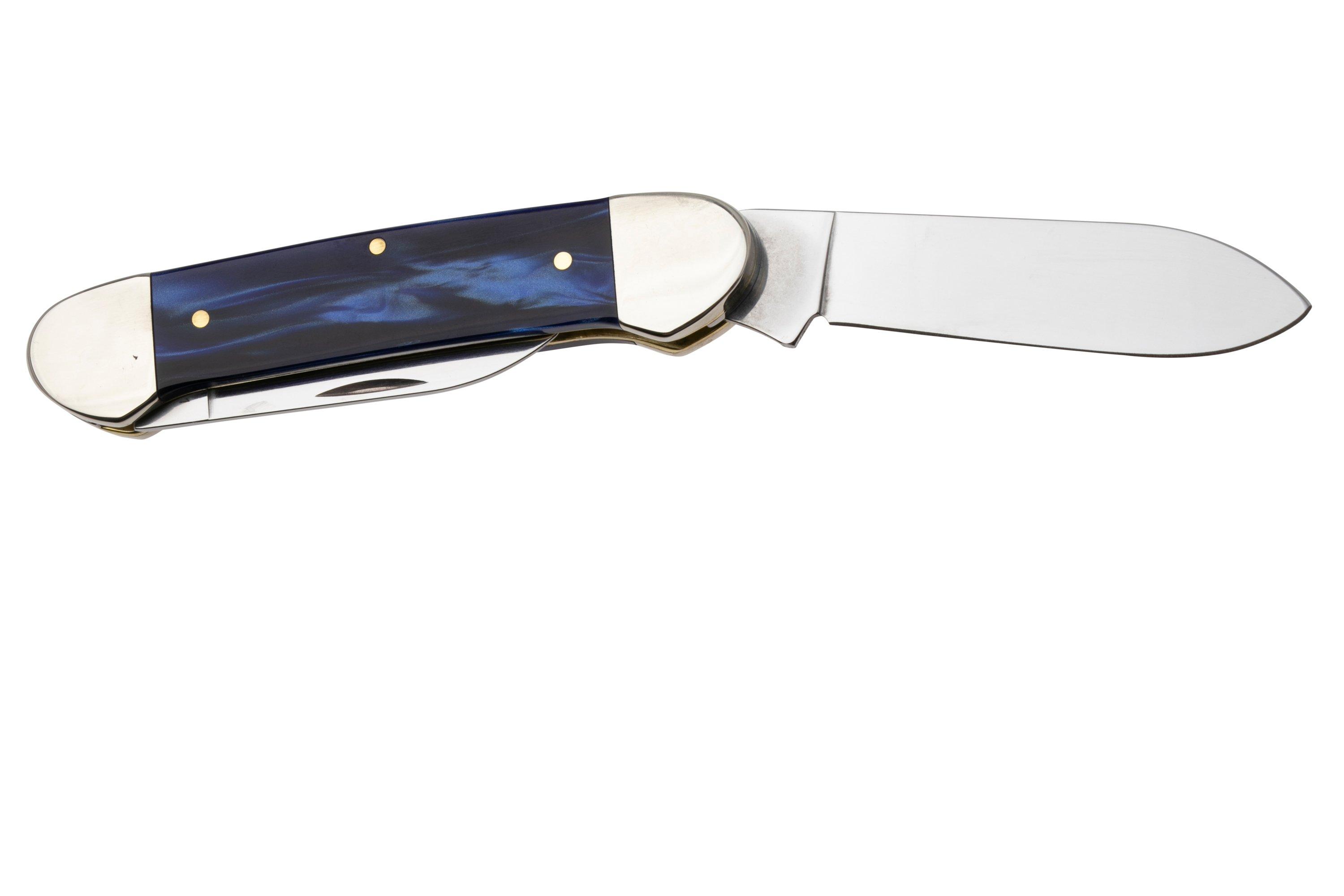 Case Canoe 23447 Blue Pearl Kirinite 102131 SS couteau de poche ...