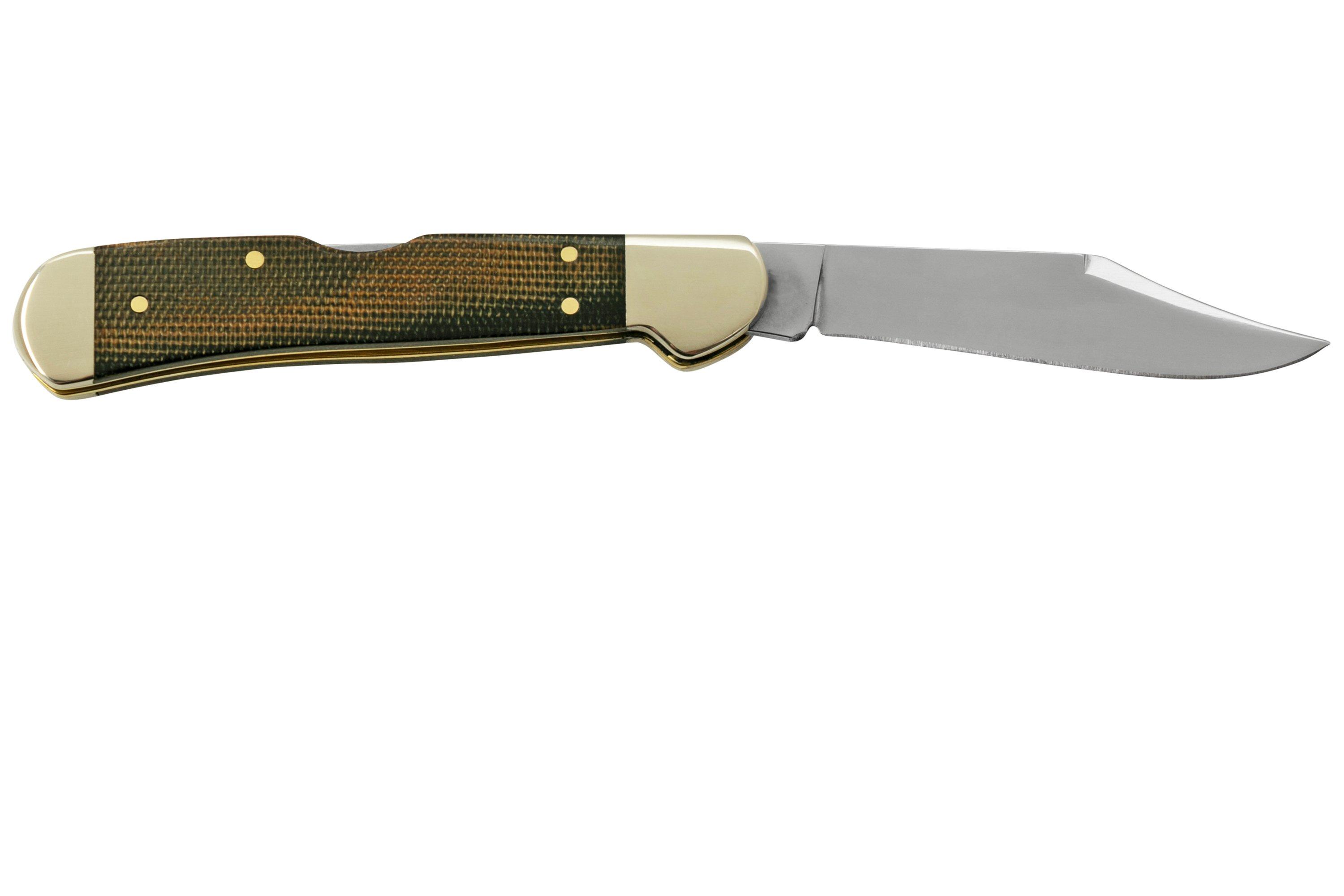 Case Mini CopperLock 23475 Green and Black Micarta, pocket knife ...