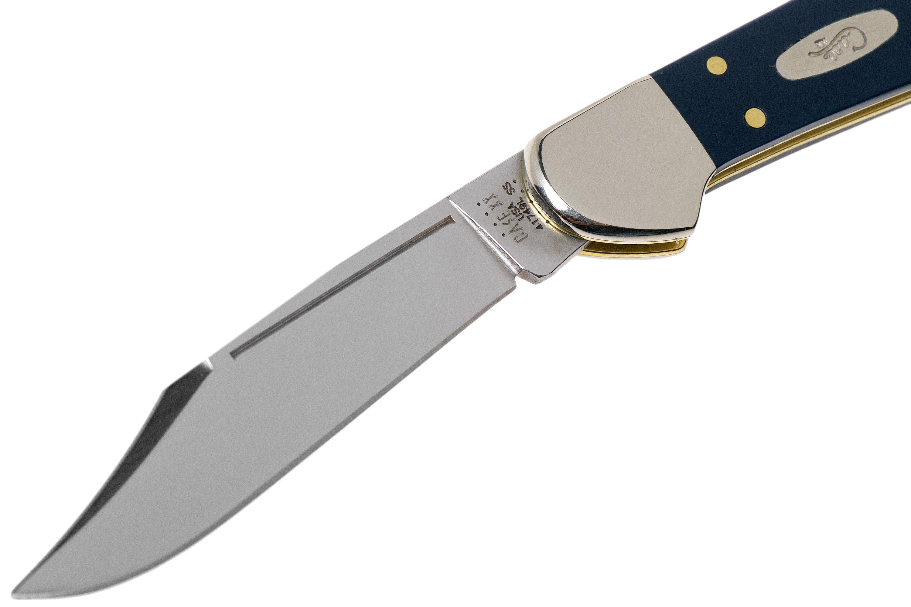 Case Mini Copperlock Navy Blue Synthetic, 23616, 41749L SS pocket knife ...