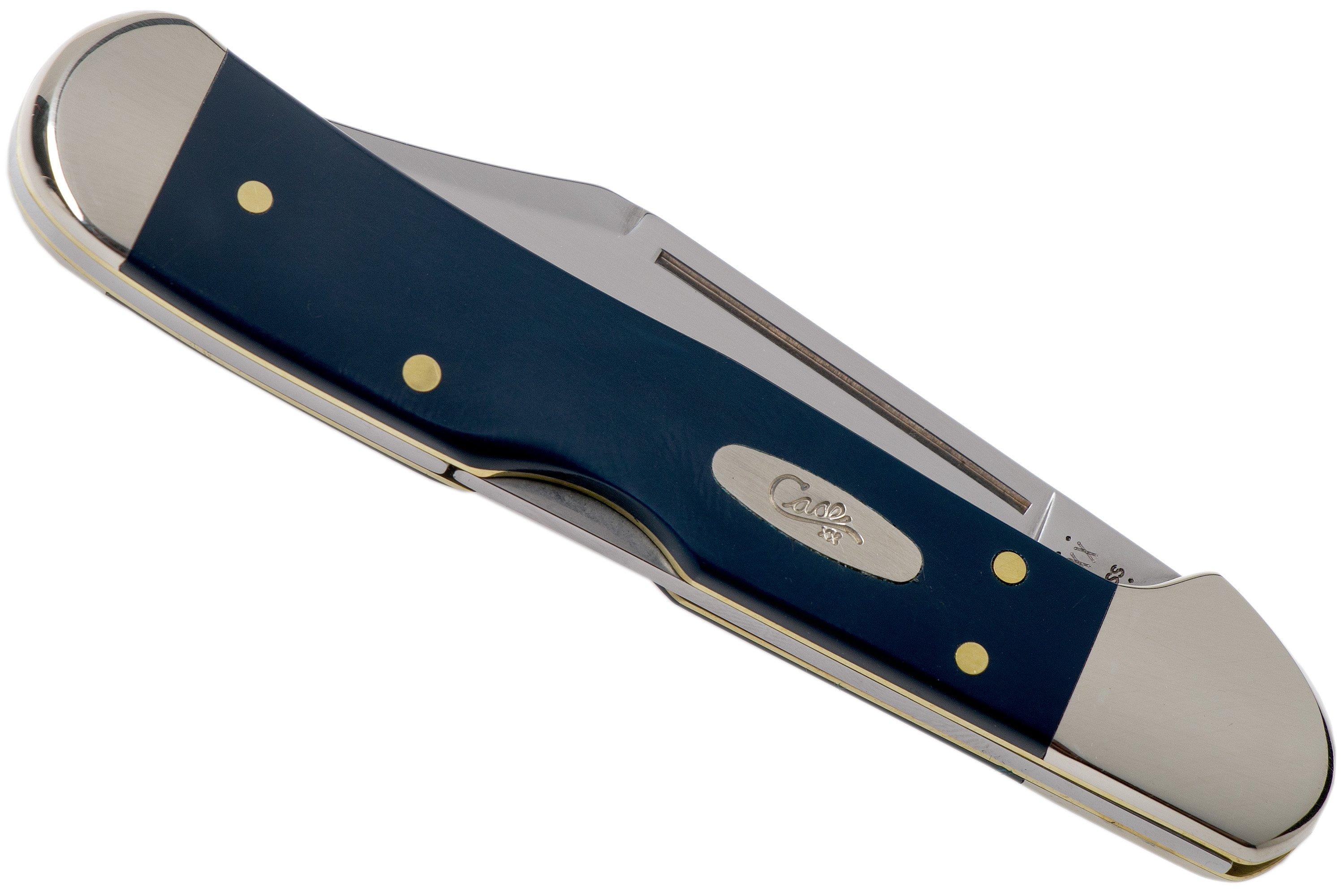 Case Mini Copperlock Navy Blue Synthetic, 23616, 41749L SS pocket knife ...