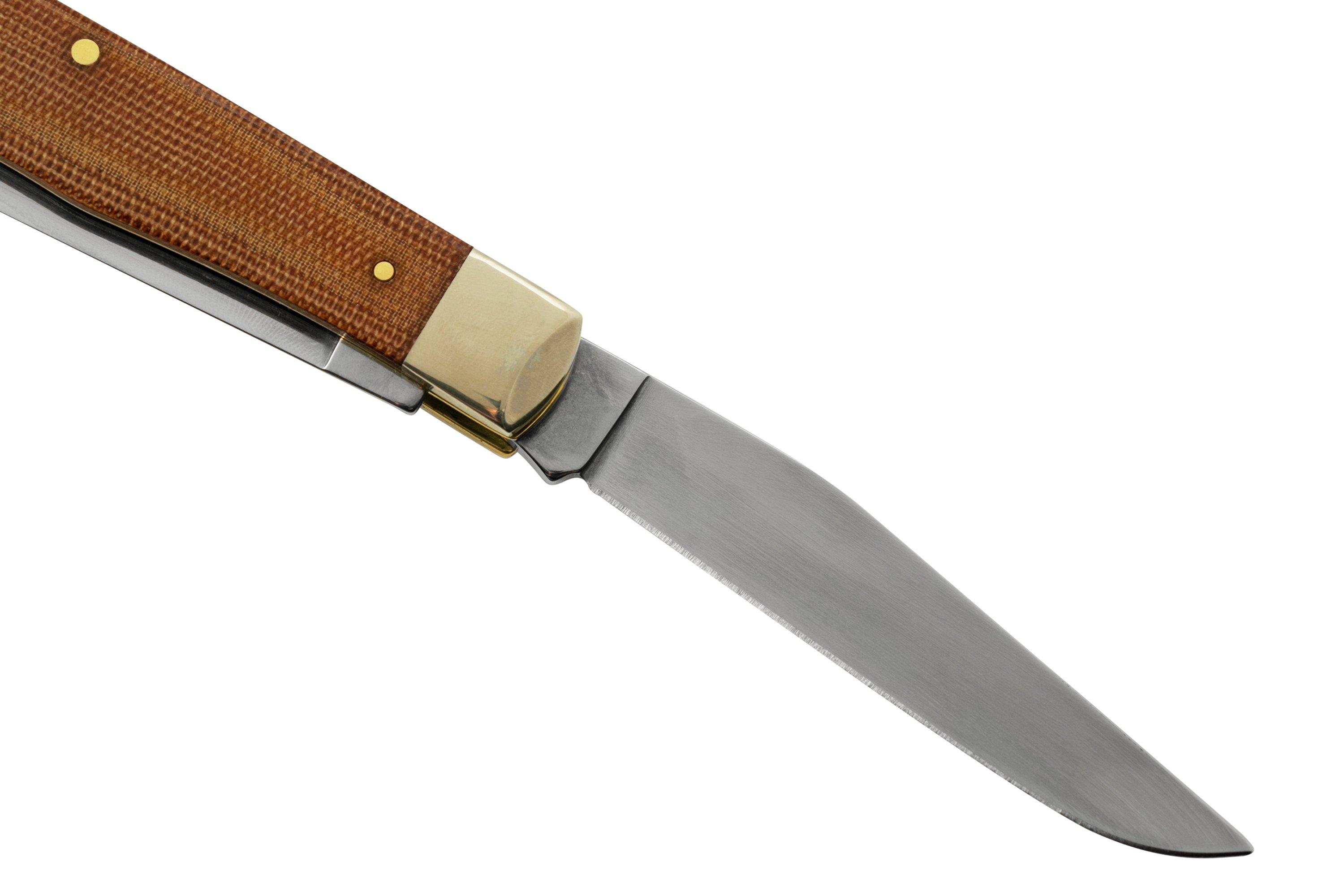 Nóż składany Case Trapper, Smooth Natural Canvas Micarta, 23690, 10254 ...