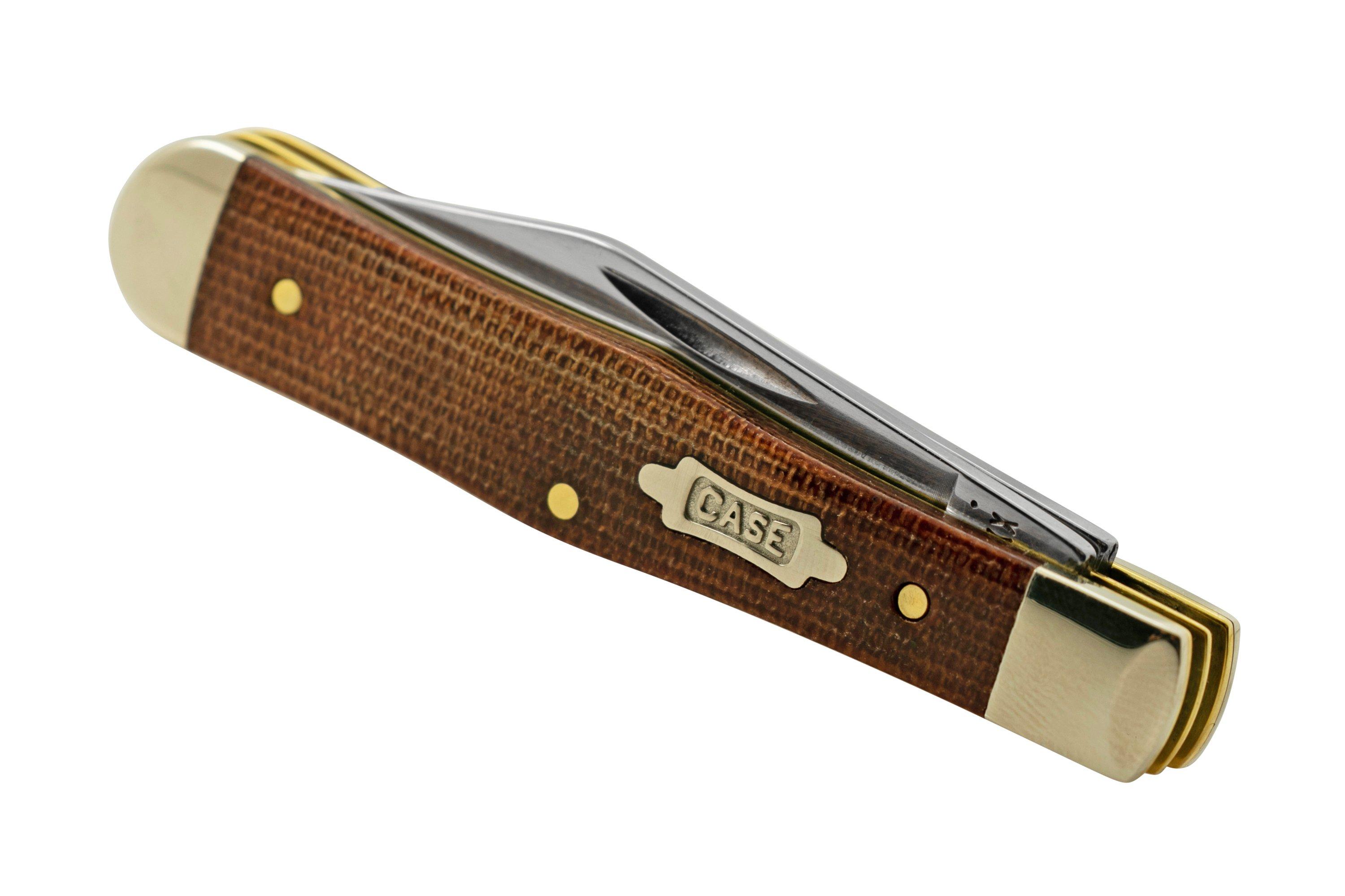 Case Small Swell Centre Jack Natural Canvas Micarta 23694, 10225 SS ...